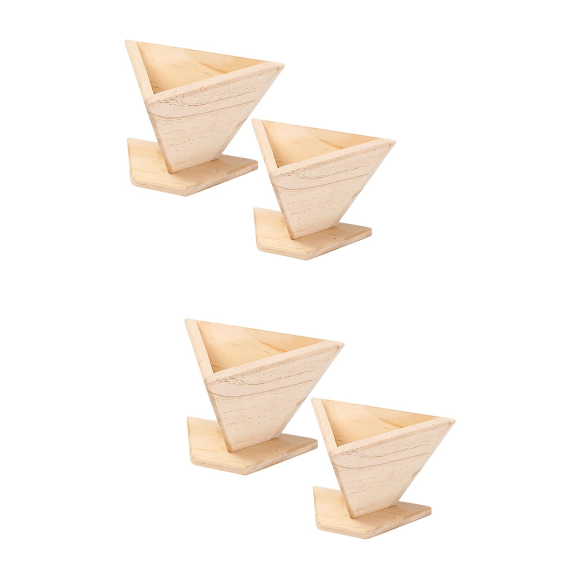 HOMEMAXS 4 pcs Wood Sticky Rice Mold Traditional Chinese Rice-pudding ...