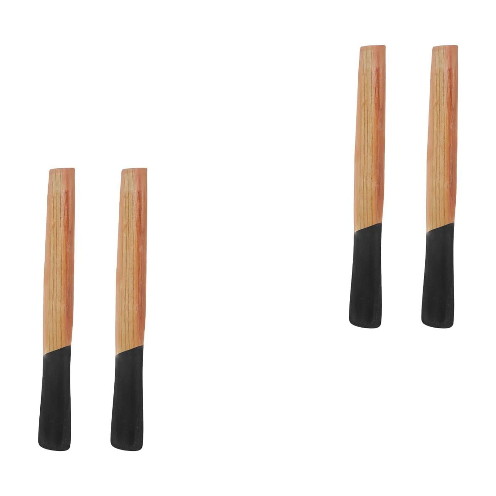 HOMEMAXS 4 pcs Wooden Handles Hammer Replacement Accessory Repairing ...