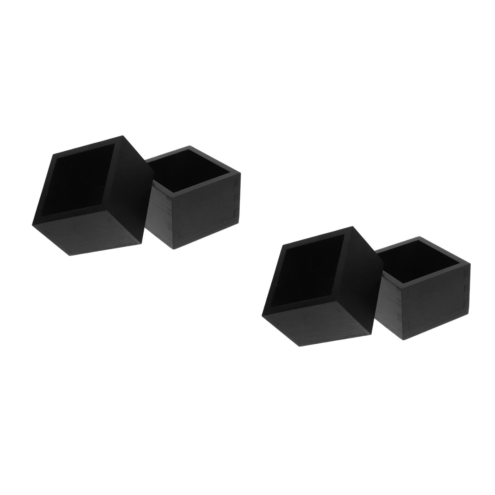 HOMEMAXS 4 pcs Wooden Sake Box Japanese Style Wooden Sake Box Sake Cup ...