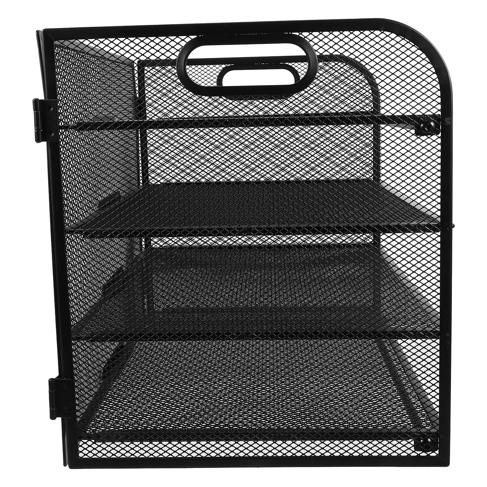 HOMEMAXS 4 Tier File Organizer Stackable Supply Document Student Office ...