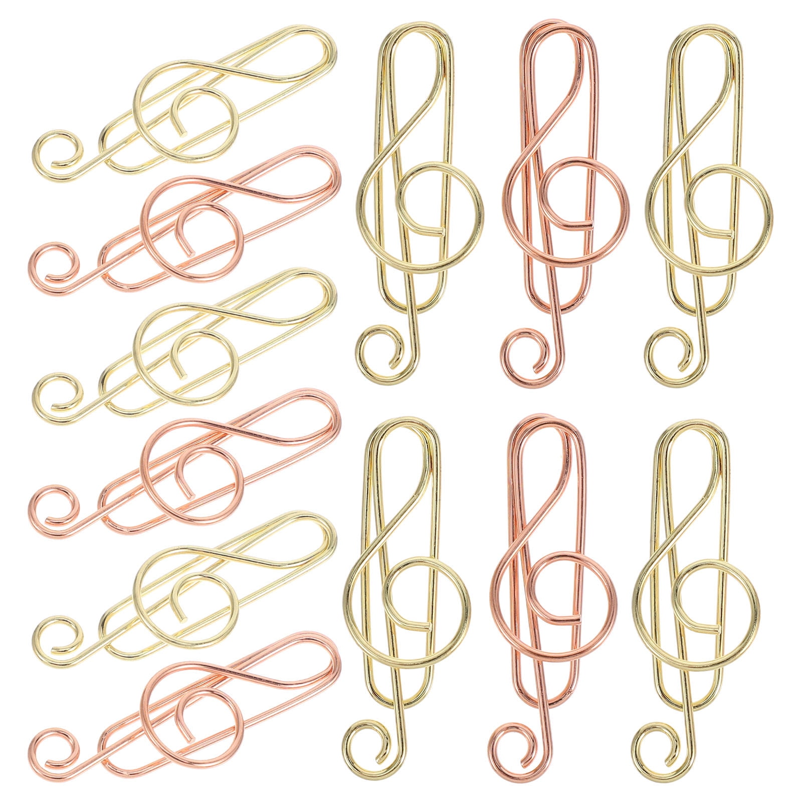 HOMEMAXS 40 Pcs Binder Clips Assorted Sizes Colored Bookmark Notes ...