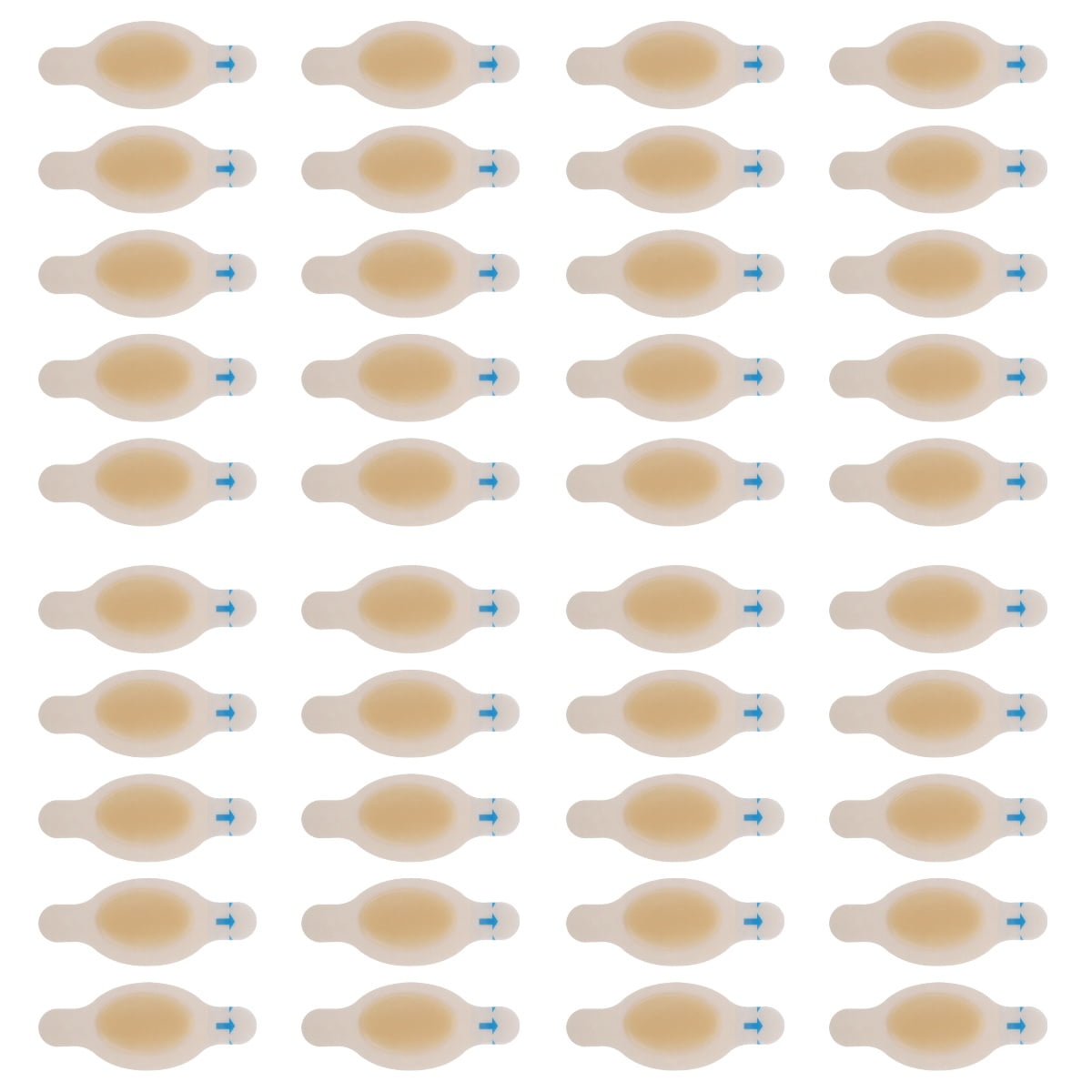 HOMEMAXS 40 Pcs Blister Prevention Stickers Gel Heel Stickers Anti-wear ...