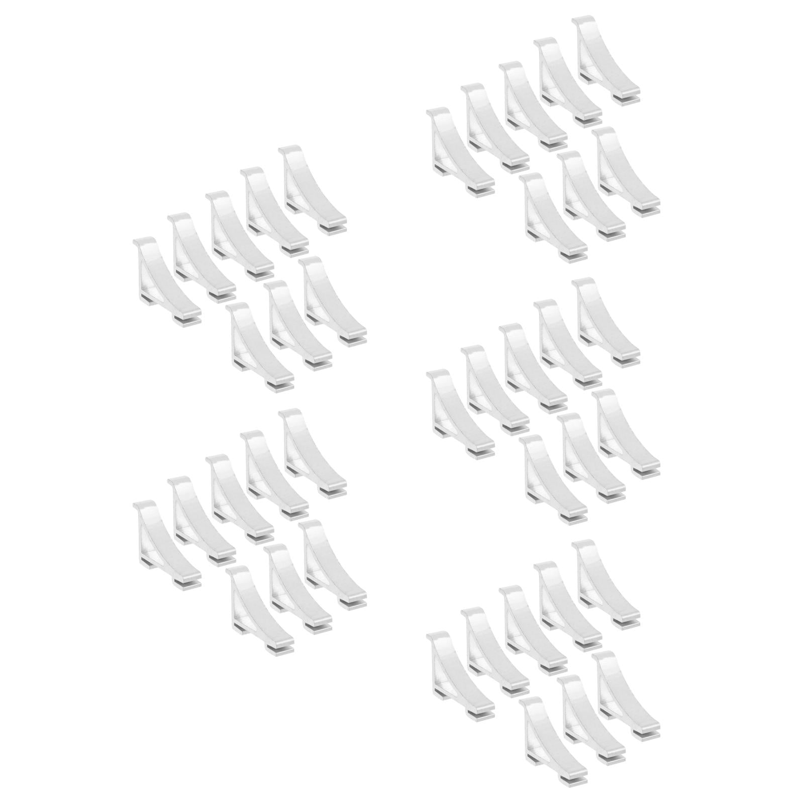 HOMEMAXS 40 Pcs Freezer Shelf Clips Refrigerator Support Hooks Cooler ...