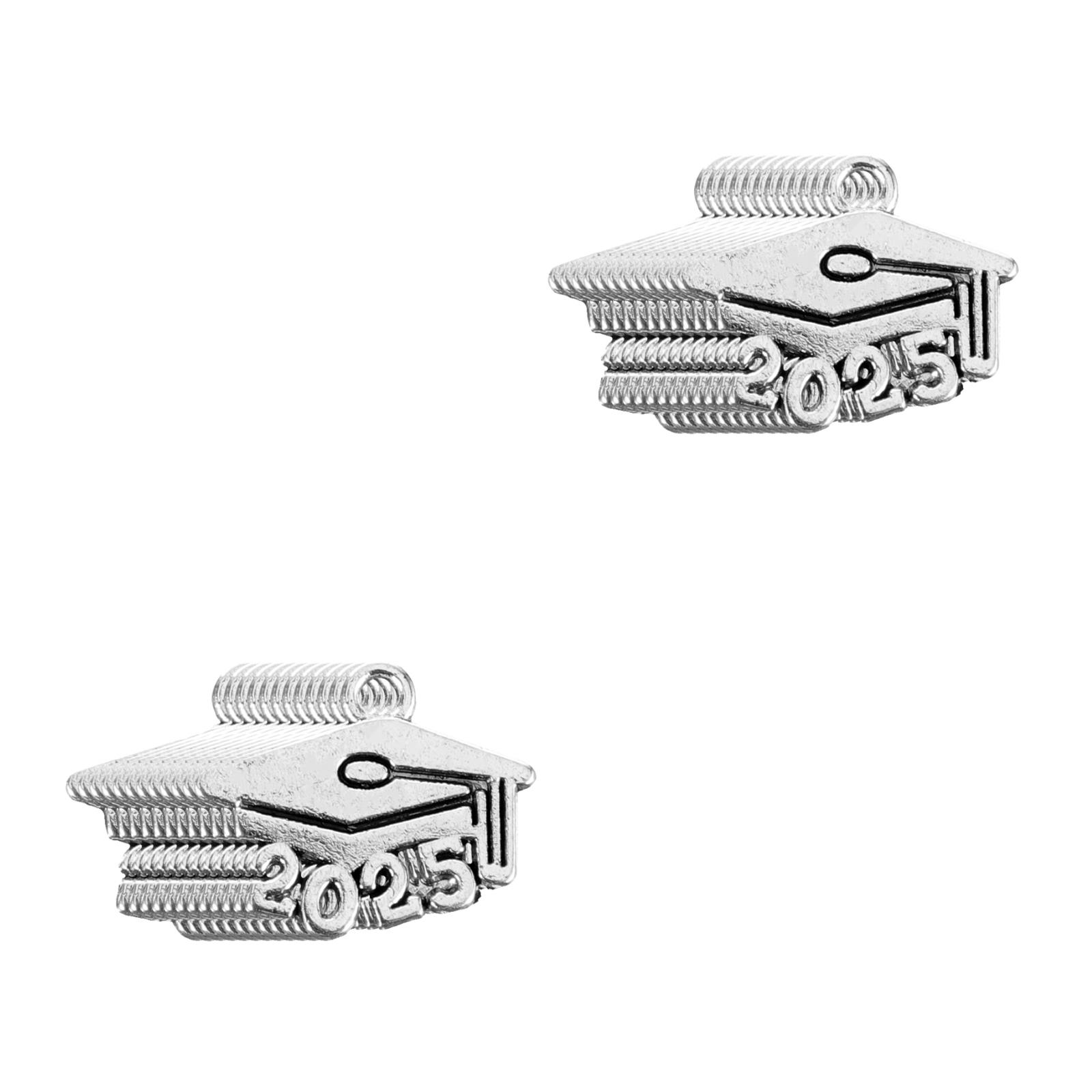 HOMEMAXS 40 Pcs Graduation Charms Number Charms Graduation Hat Jewelry ...