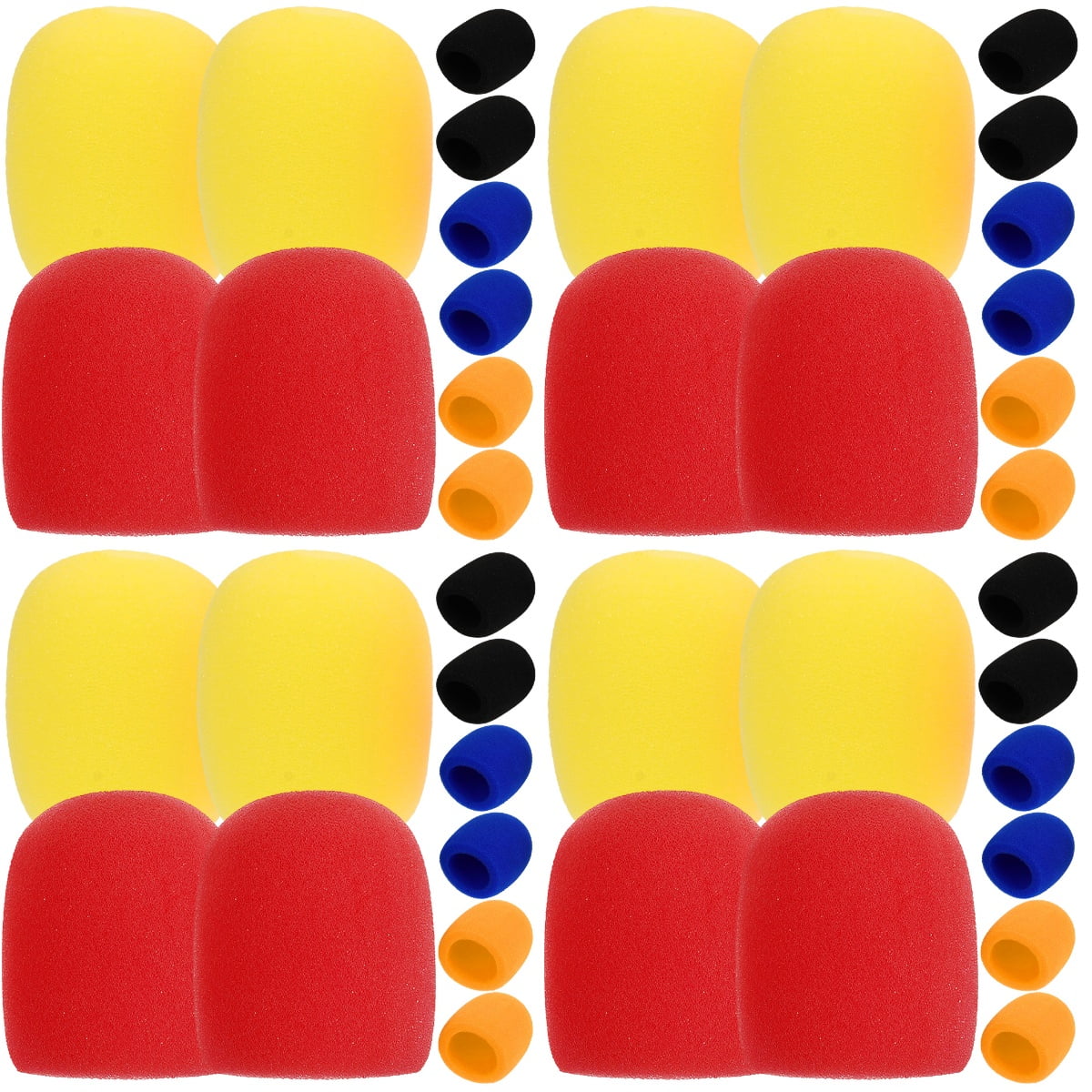 40 Pcs Handheld Stage Microphone Windscreen Cover Karaoke DJ Microphone ...
