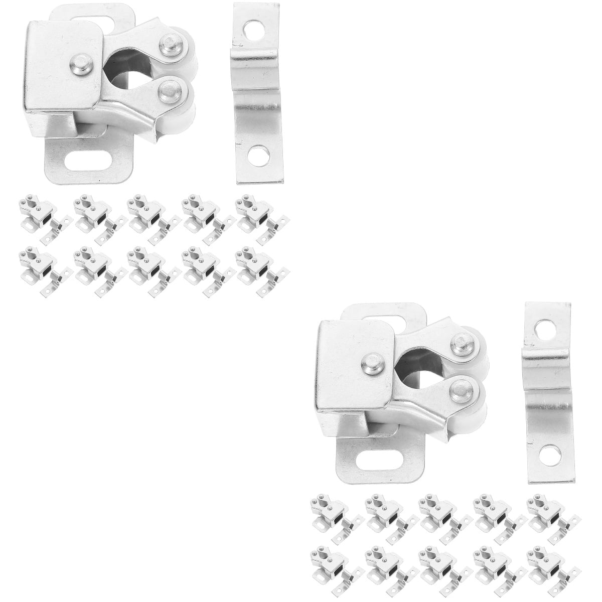HOMEMAXS 40 Sets Cabinet Door Ball Catches Furniture Door Latches ...