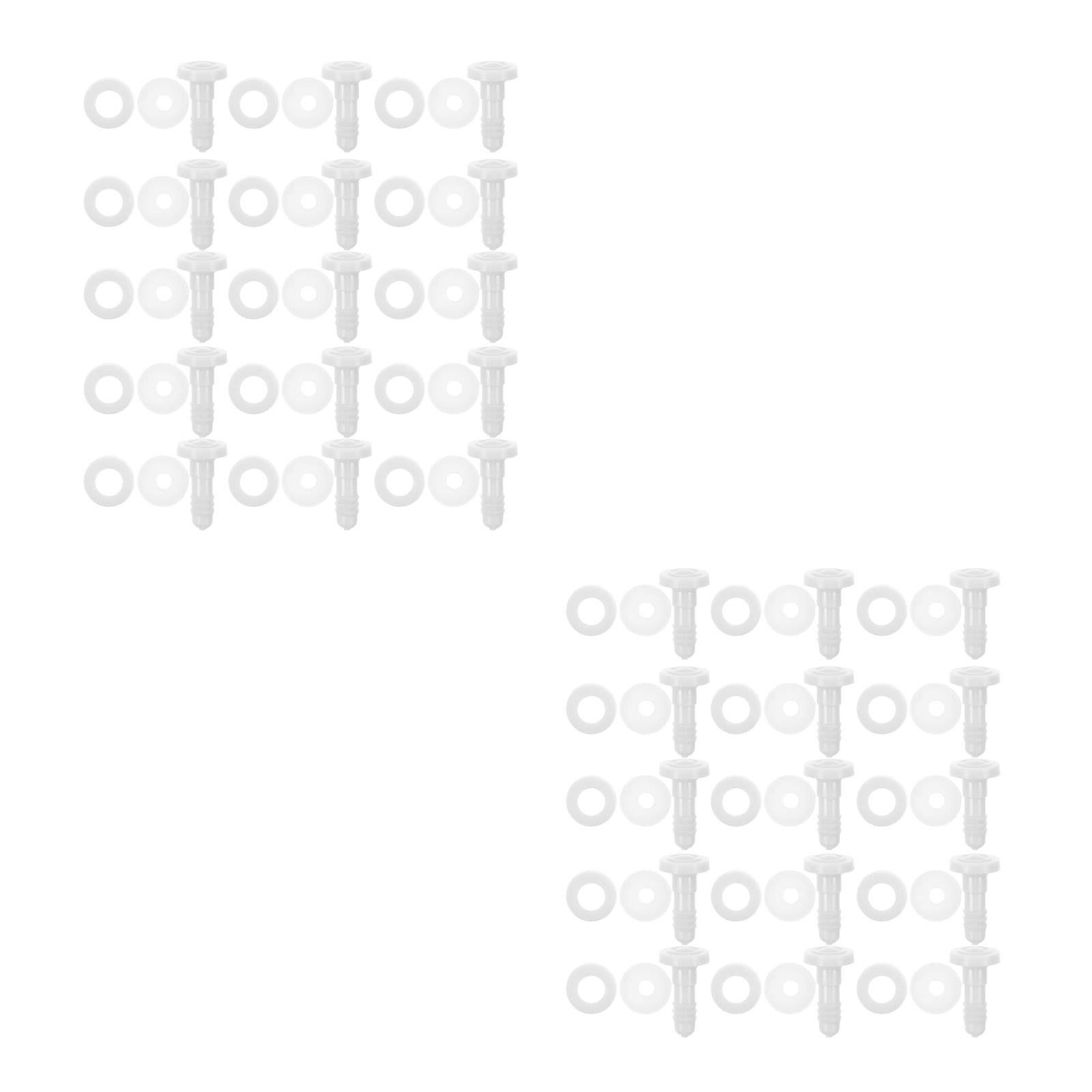 40 Sets Diy Doll Joints Gaskets Replacements Doll Making Limbs Joints ...