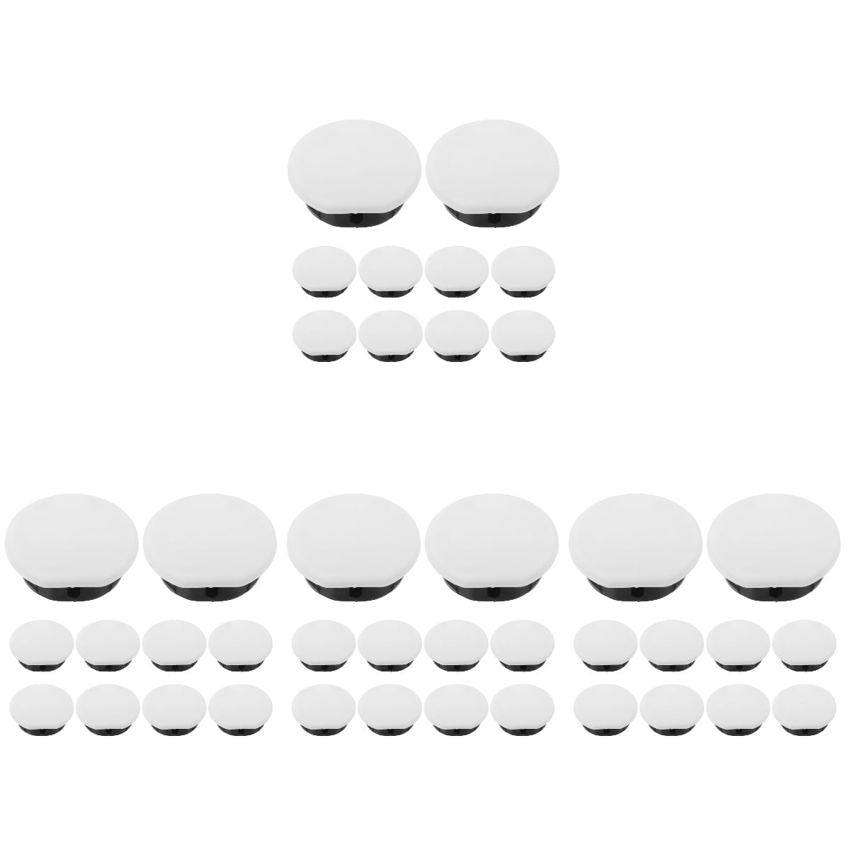 HOMEMAXS 40 Sets Furniture Connector Circular Joint Fastener Reinforced ...