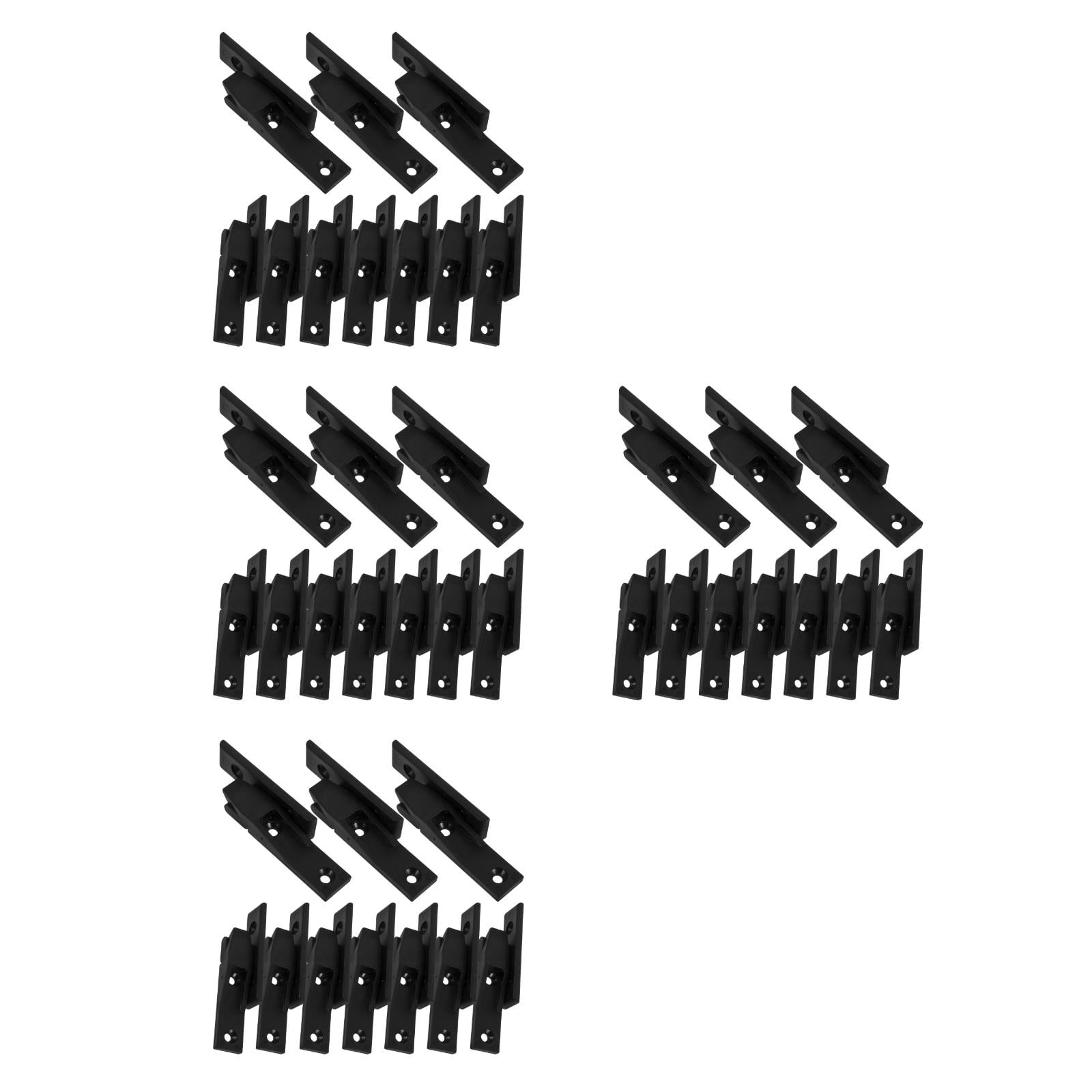 HOMEMAXS 40 Sets Furniture Panel Joint Black Panel Connectors Wall ...