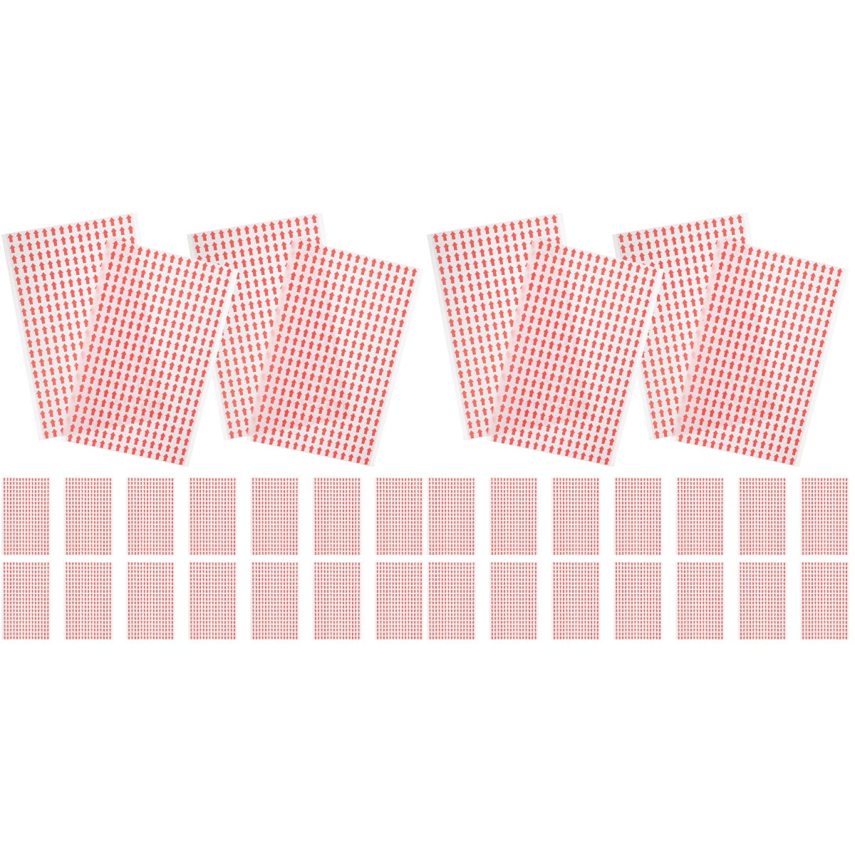 HOMEMAXS 40 Sheets Arrow Stickers Arrow Marking Indication Stickers ...