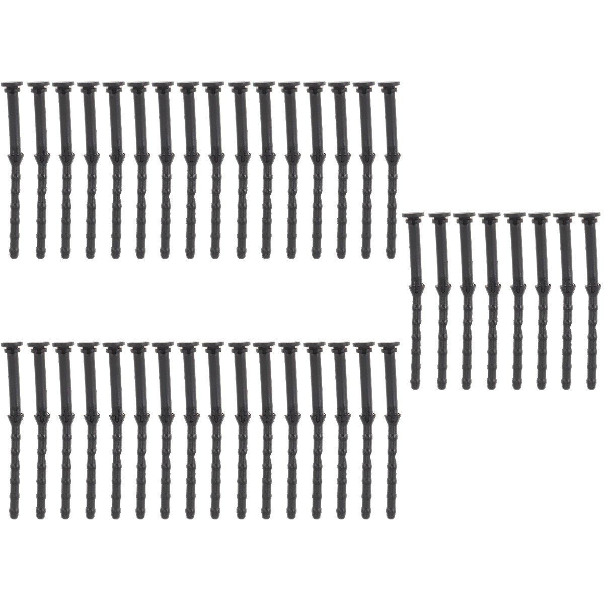 HOMEMAXS 40 pcs Computer Screw Fan Mounting Screw Pin Shock Absorption ...