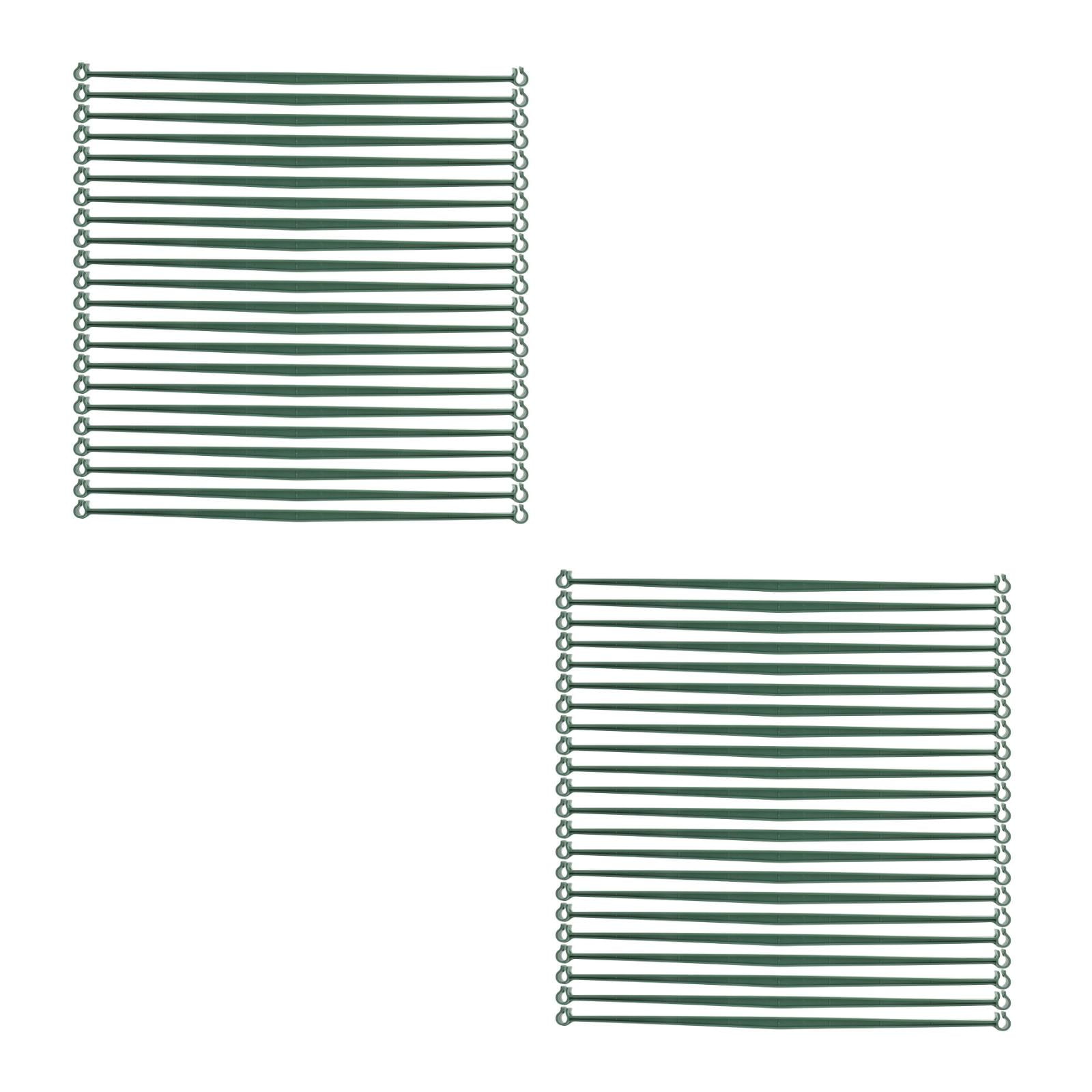 HOMEMAXS 40 pcs Garden Trellis Plant Connector For Tomato Cage Trellis ...
