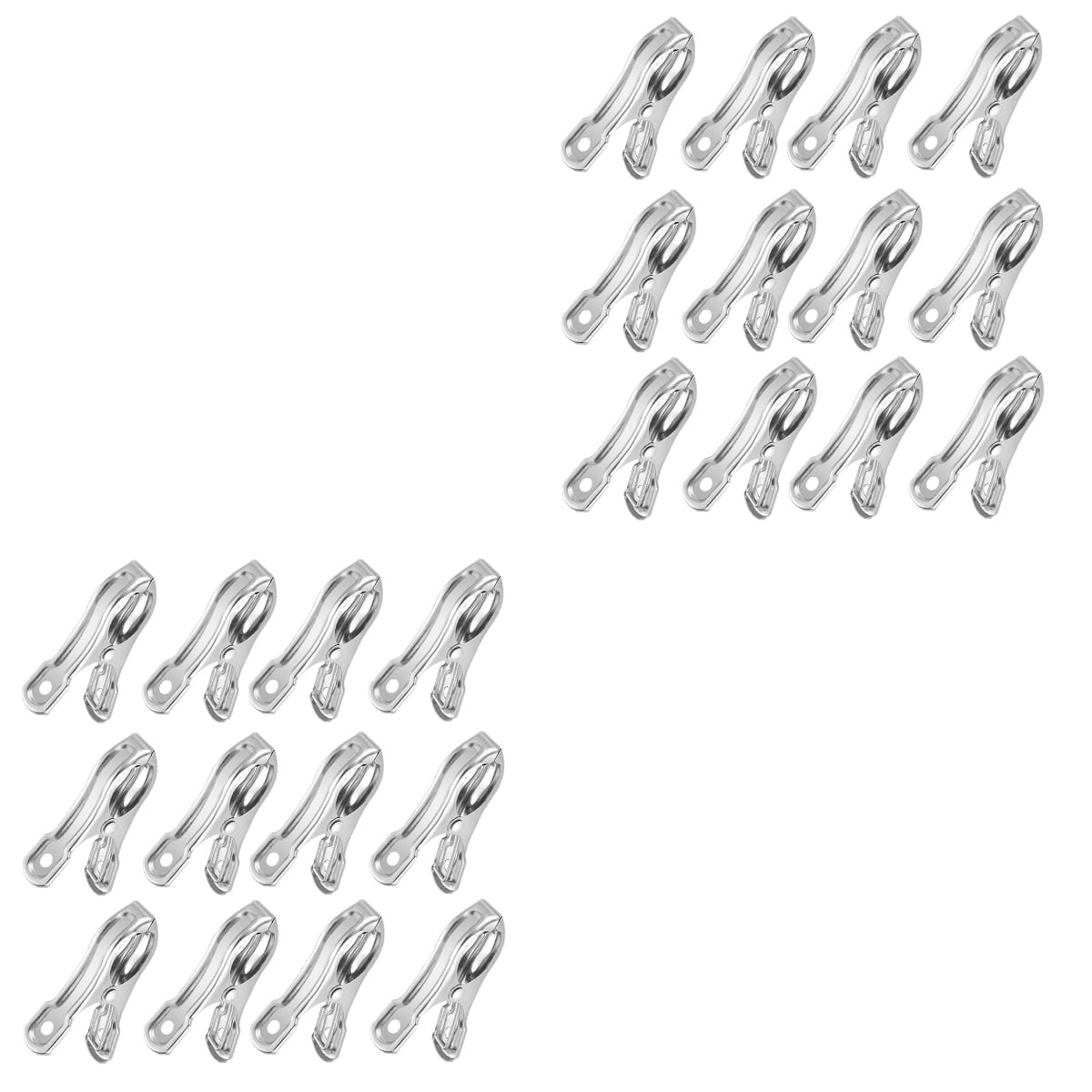 HOMEMAXS 40 pcs Greenhouse Clips Stainless Steel Garden Clips ...