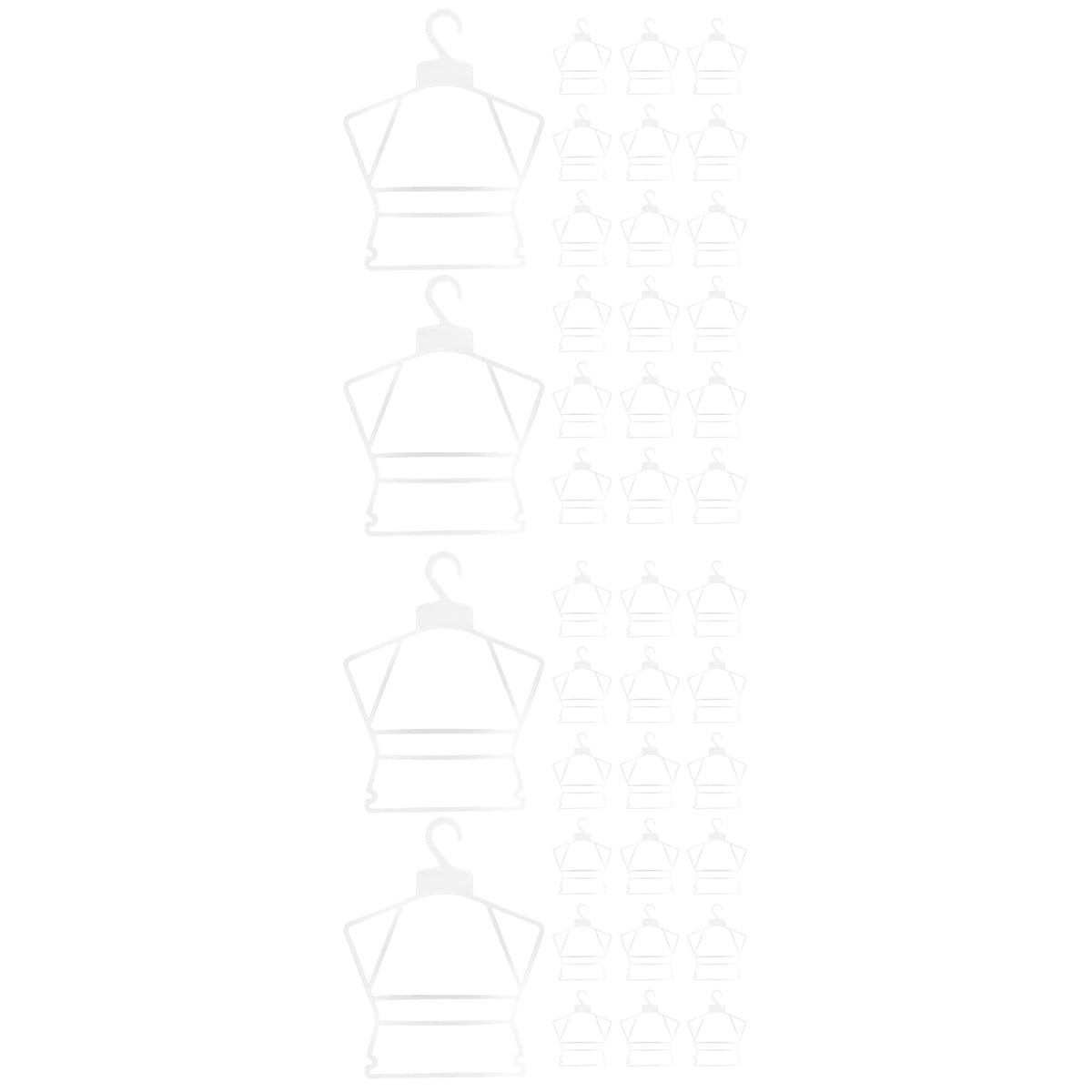 HOMEMAXS 40 pcs Kids Hangers Children Hangers Clothes Swimsuit Hangers ...