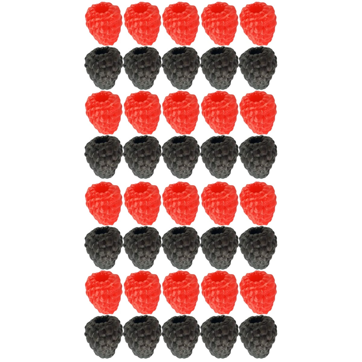 HOMEMAXS 40 pcs Lifelike Artificial Raspberry Prop Faux Simulated ...