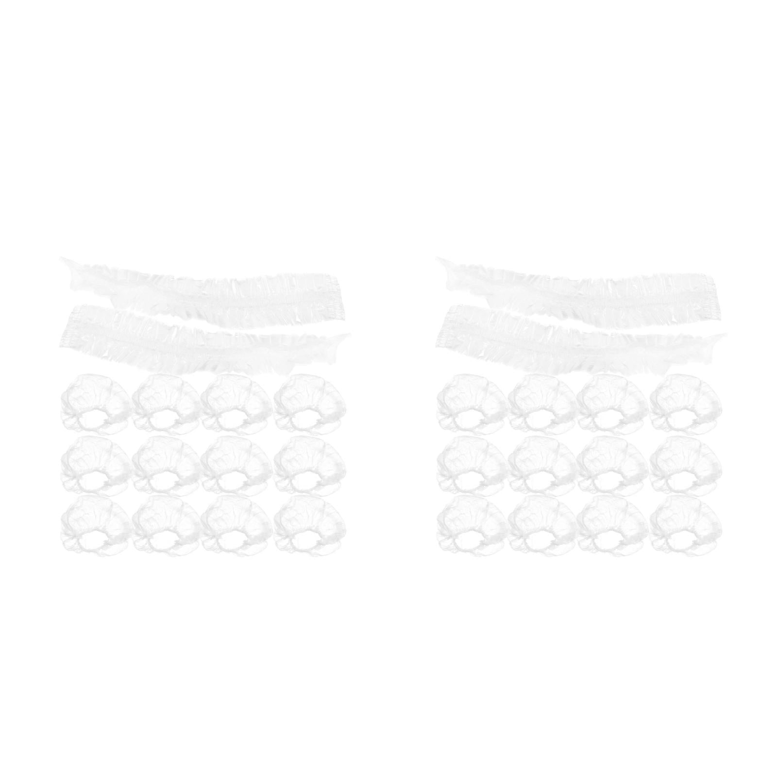 HOMEMAXS 40 pcs Plastic Dog Ear Covers For Bathing Dogs Ear Drops Cap ...