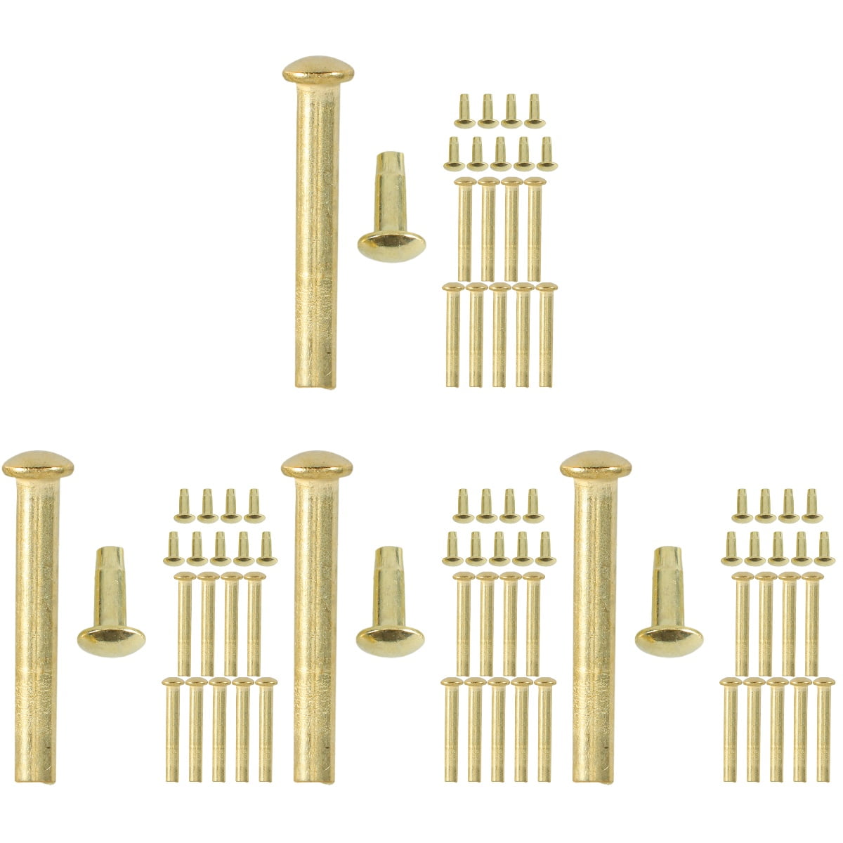 HOMEMAXS 40 sets of Hand Folding Fan Repairing Kit Stainless Steel ...