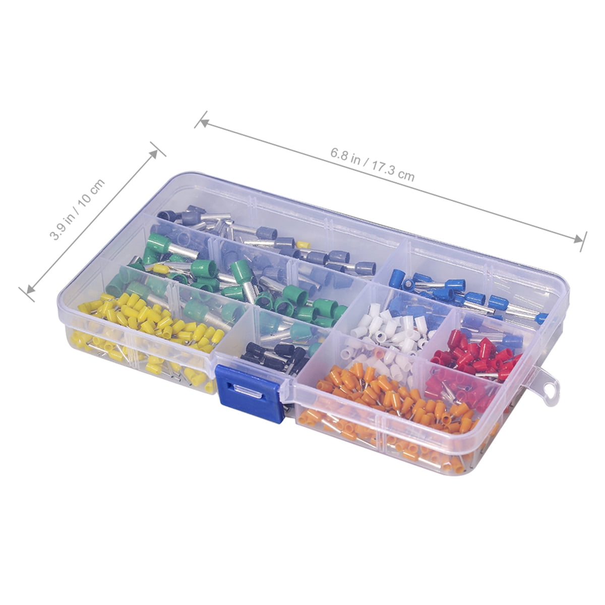 400 Pcs Assortment Terminal Ferrule Wire Terminals Connector - Walmart.com