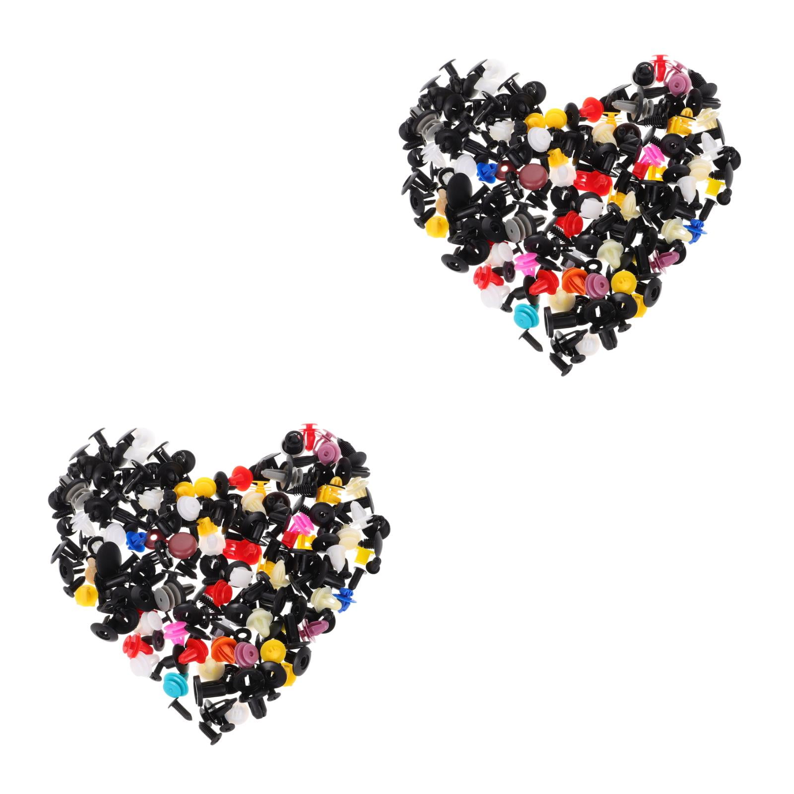 HOMEMAXS WORGEOUS 400 pcs Car Interior Trim Panel Clips Sturdy Plastic ...