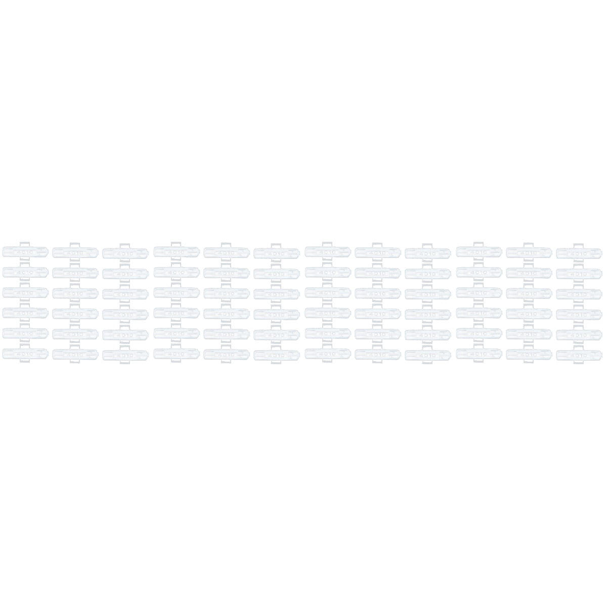 HOMEMAXS 400 pcs Transparent Cable Label Sign Identification Case Wire ...