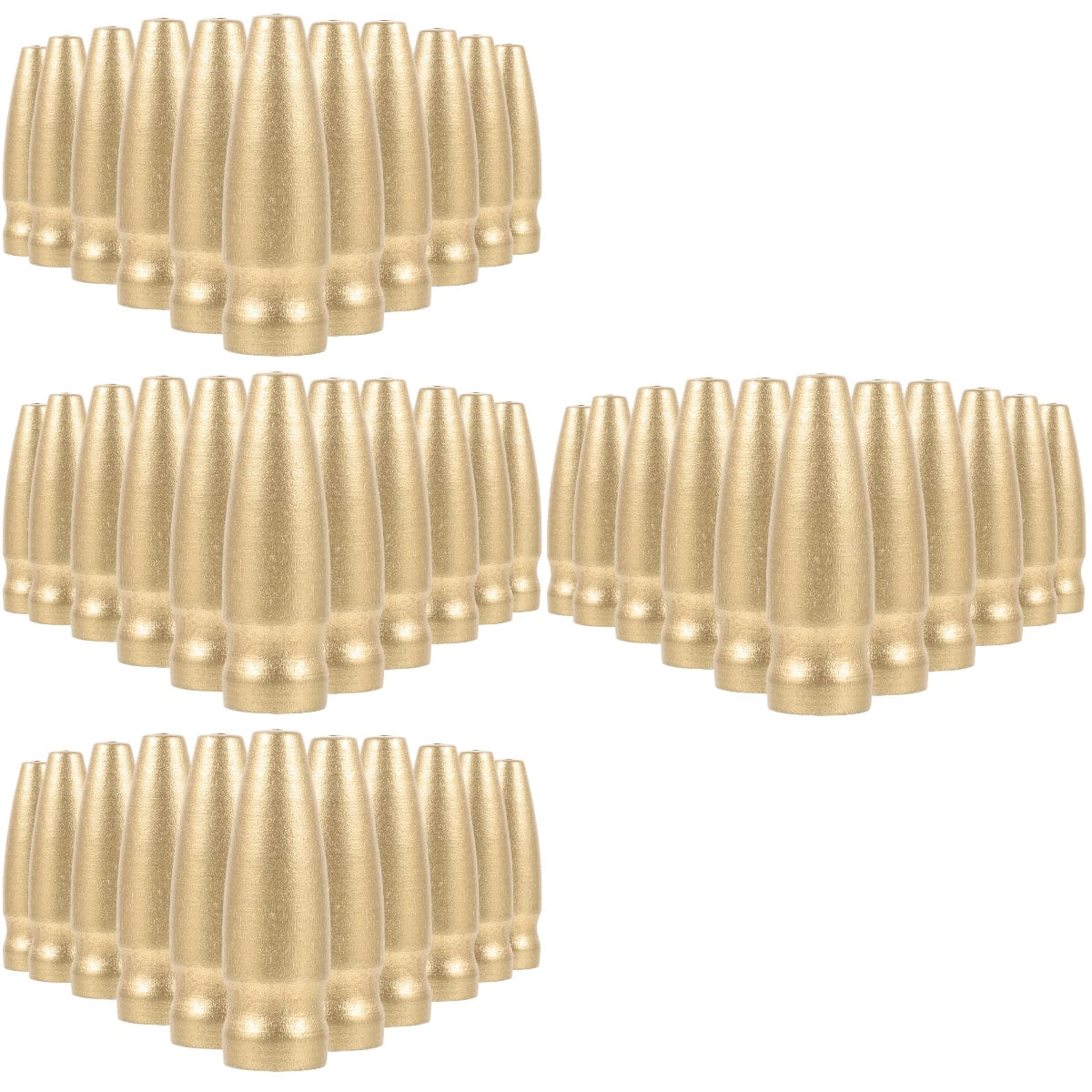 HOMEMAXS 400 pcs Wood Flag Toppers Flag Pole Heads Replacements Wood ...