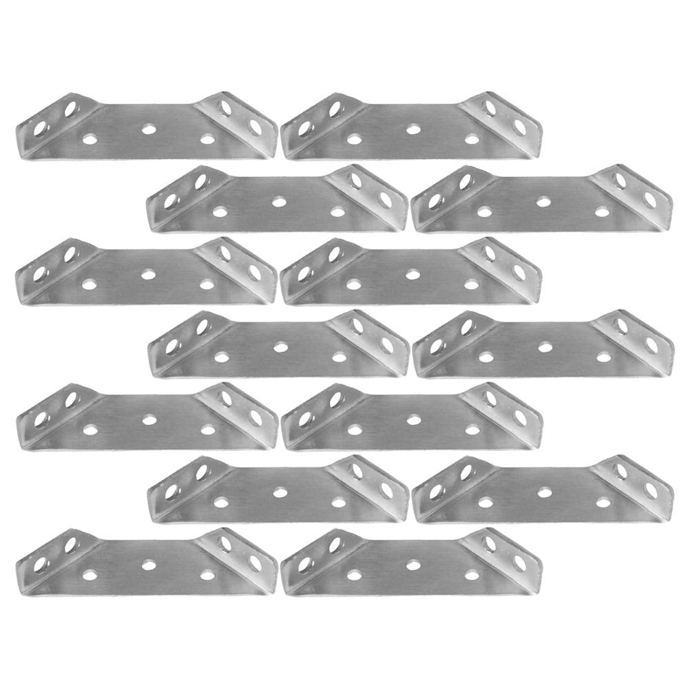 HOMEMAXS 40Pcs Corner Support Braces Cabinet Brackets Furniture Corner ...