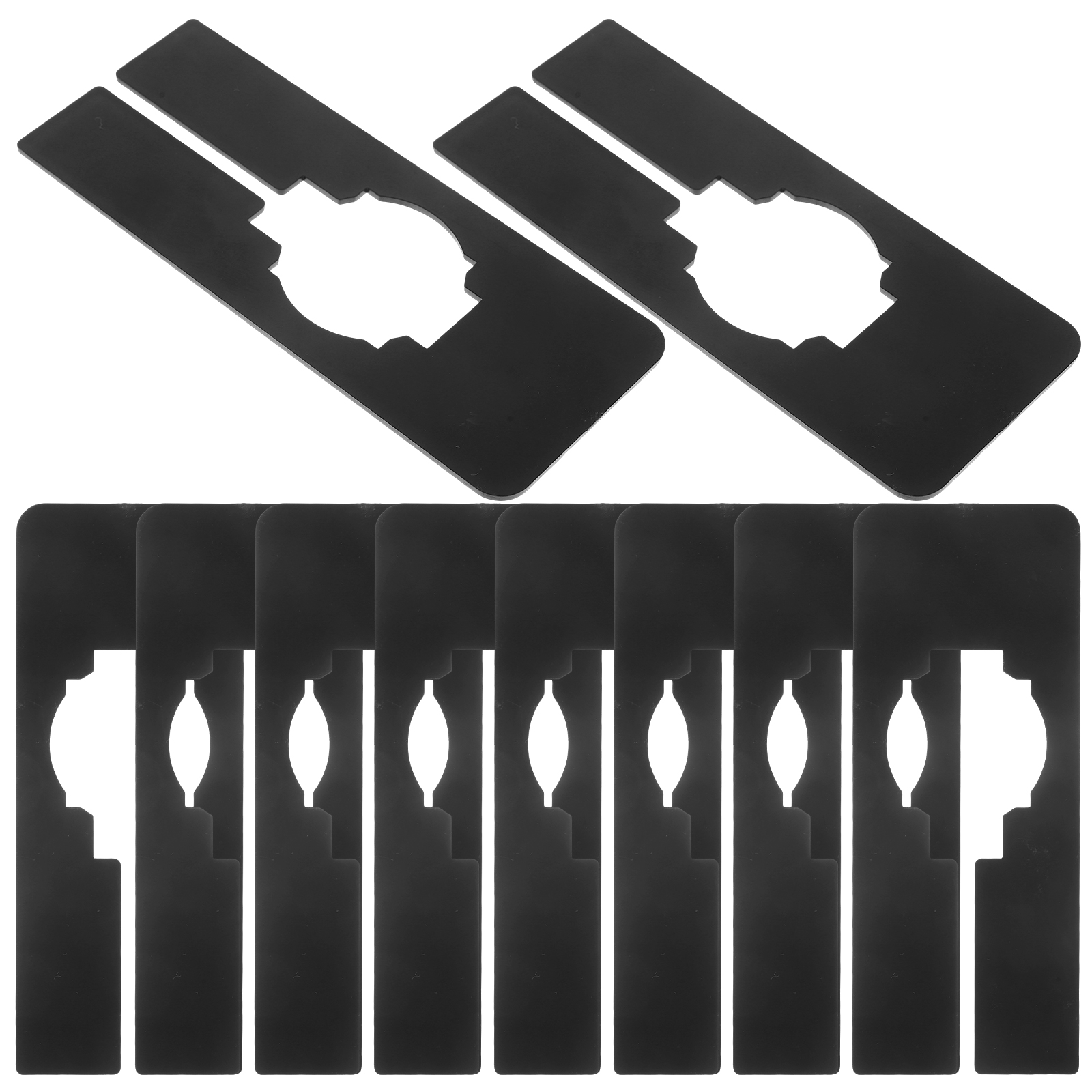 HOMEMAXS 40pcs Hanging Closet Size Dividers Clothing Size Dividers ...