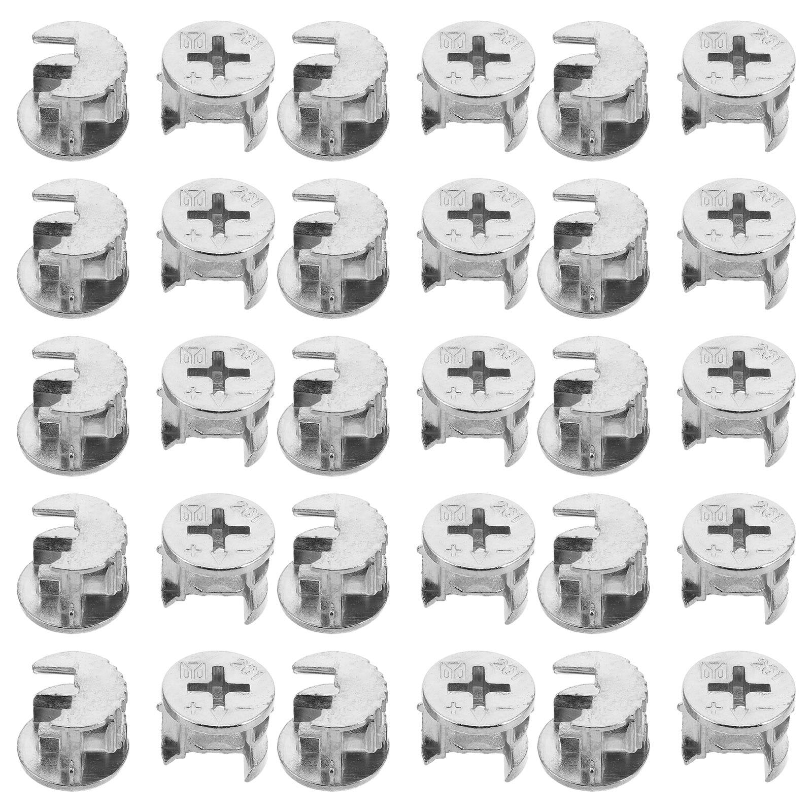 40pcs Joint Connectors Locking Nuts Furniture Parts Furniture Fixer ...