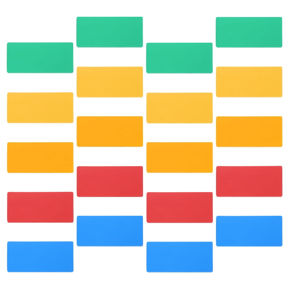 HOMEMAXS 40pcs Magnetic Name Tags Dry Erase Labels For Office Use ...