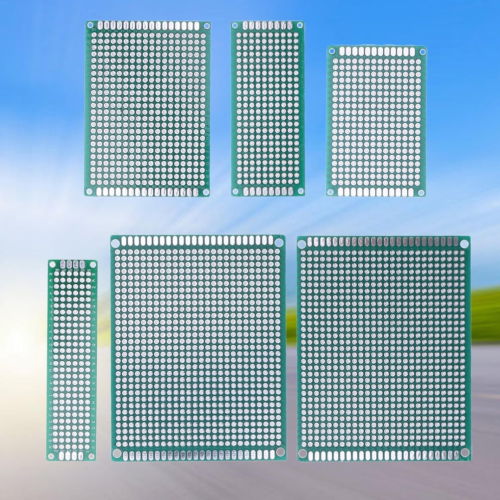 42 in 1 Double Sided PCB Board Kit for DIY Soldering with 5 Sizes ...