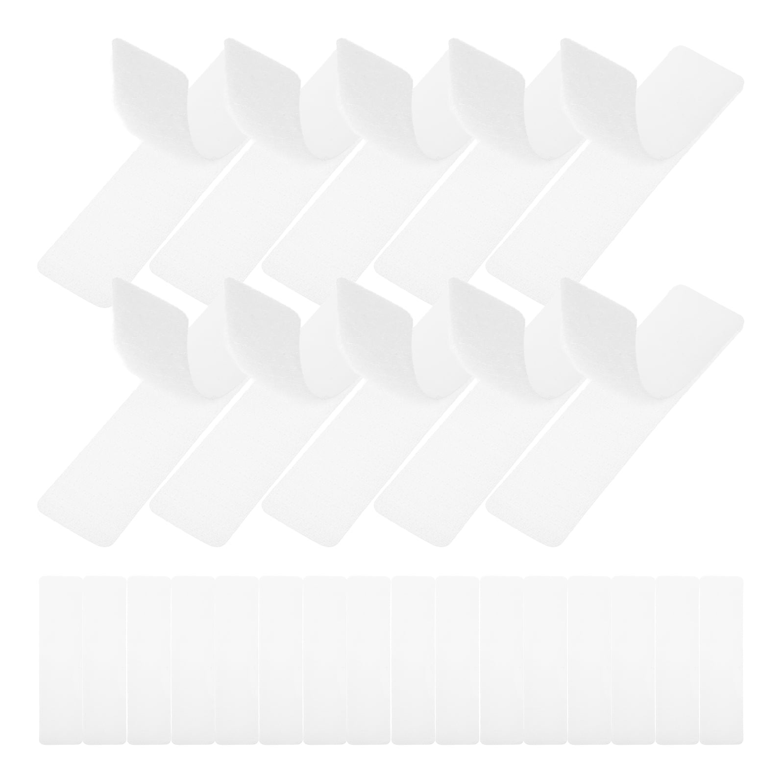 HOMEMAXS 48 Pairs Hook and Fastener Strips with Adhesive Heavy Duty ...