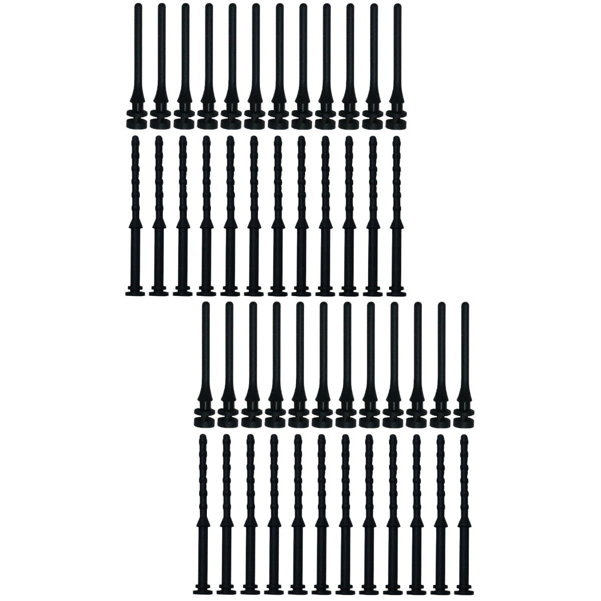 HOMEMAXS 48 Pcs Computer Case Fan Screws PC Anti-shock Screws Computer ...