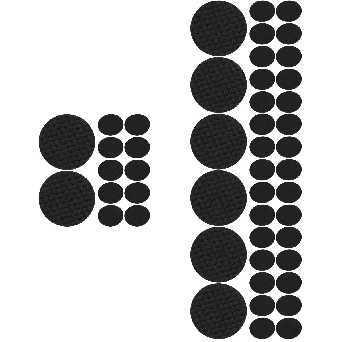 HOMEMAXS 48 Pcs Self-adhesive Table Foot Lifting Mat Billiards Table ...