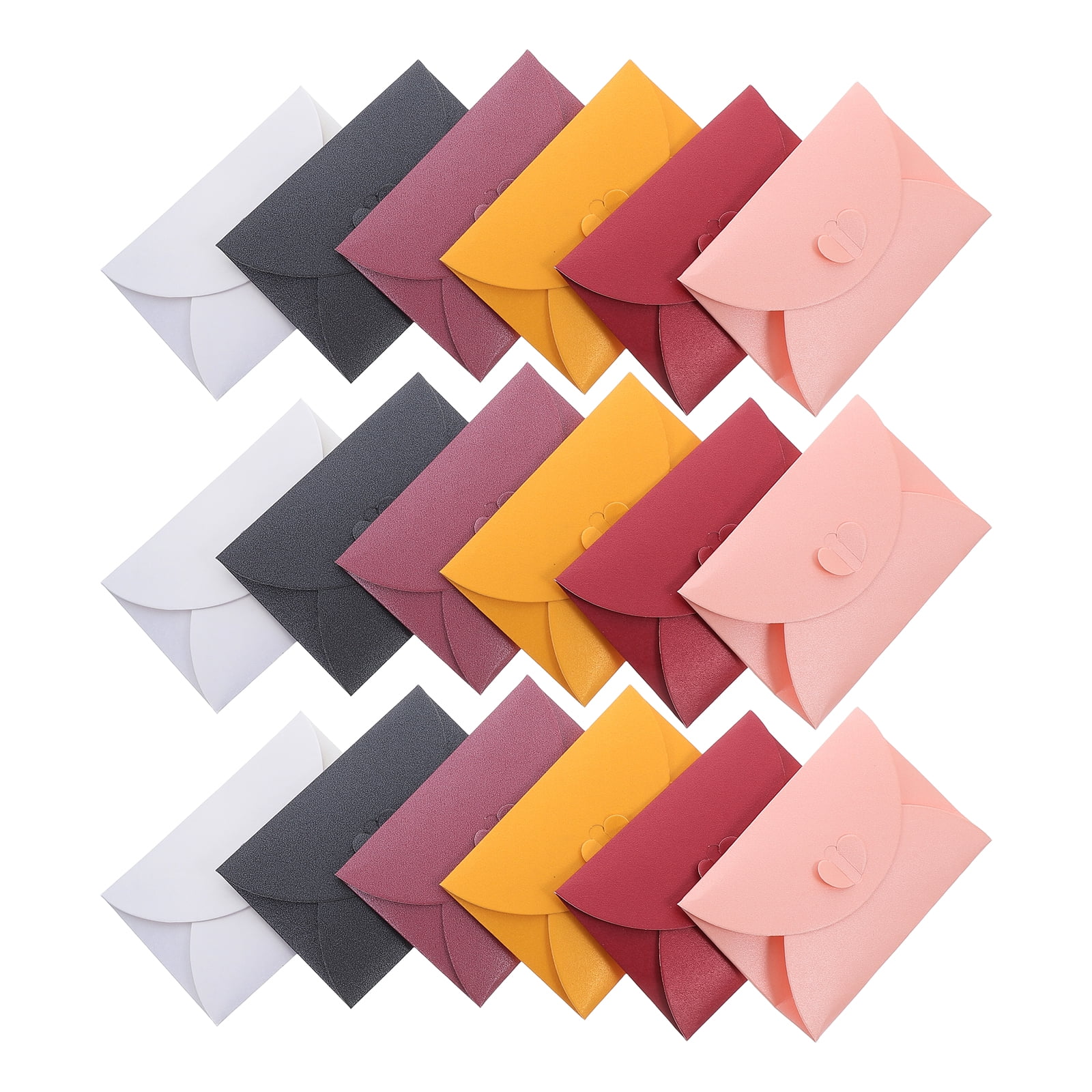 HOMEMAXS 48 Set Colorful Mini Envelopes with Note Cards For DIY Thank ...