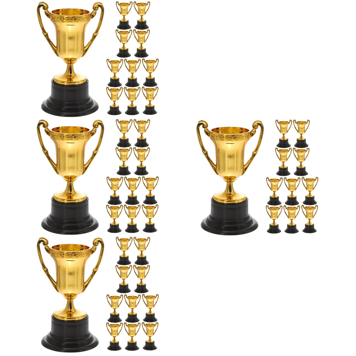 48 pcs Award Trophy Winner Competition Trophy Celebration Trophy Cups ...