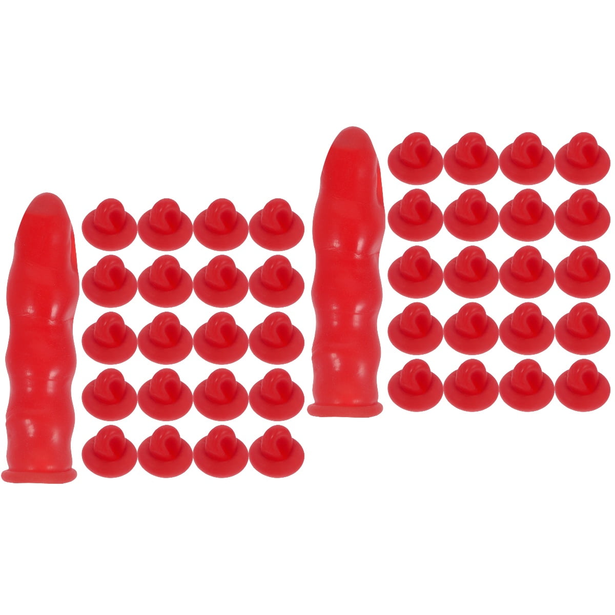 HOMEMAXS 48 pcs Caulking Tube Covers Rubber Caulking Caps Sealing ...