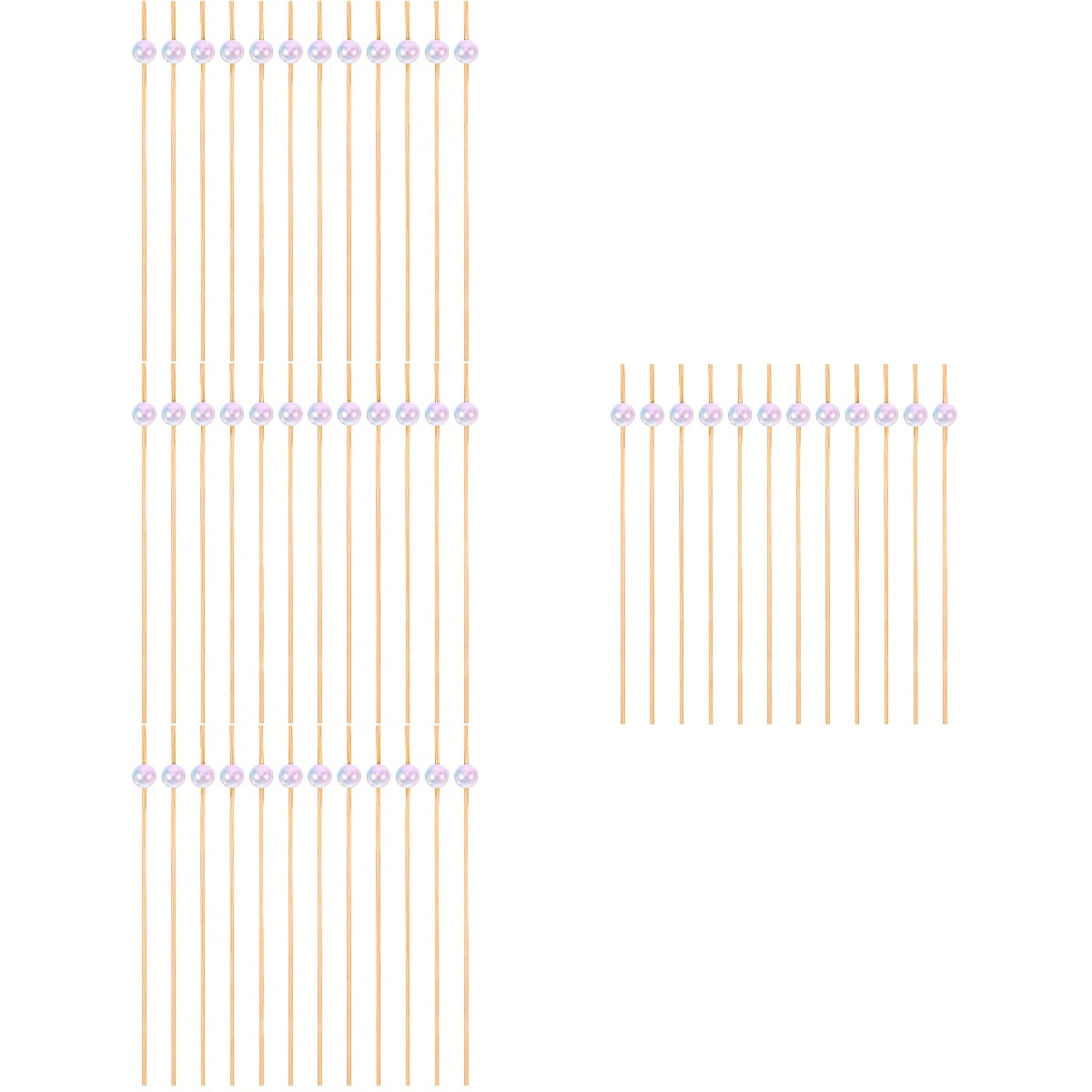 HOMEMAXS 48 pcs Cocktail Pick Cocktail Stirrer Tooth Pick Party Long ...