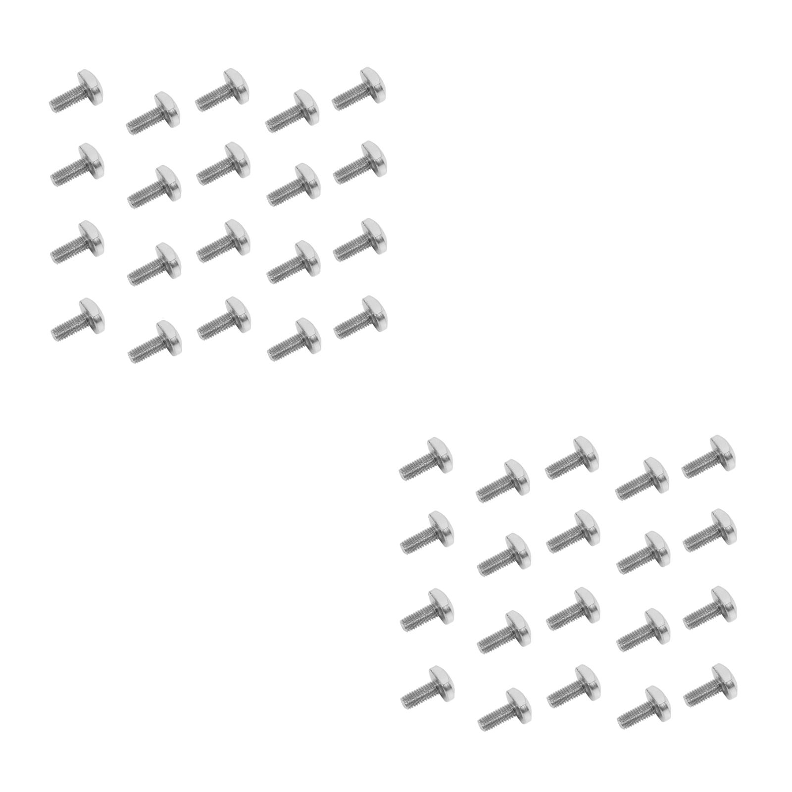 HOMEMAXS 48 pcs Industrial Screw Multipurpose T-Bolt Stainless Steel ...