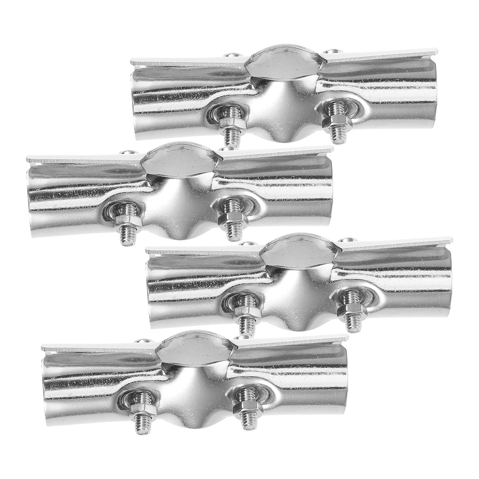 HOMEMAXS 4PCS Rail Tube Connectors Drying Rack Tube Straight Connectors ...
