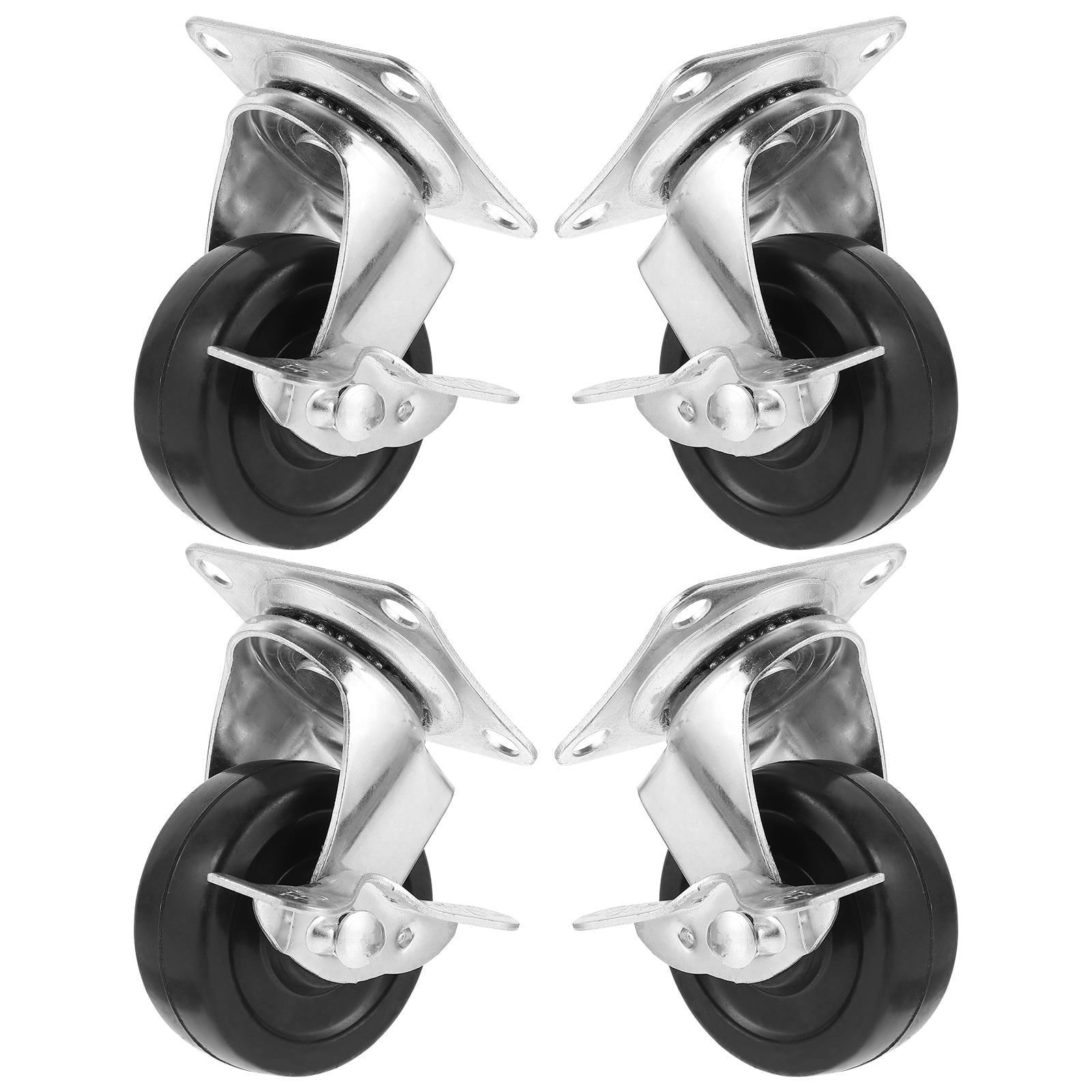 HOMEMAXS 4Pcs Cart Replacement Wheels Laundry Rack Caster Wheels Home ...