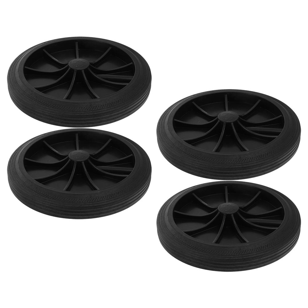 HOMEMAXS 4Pcs Heavy-Duty Trash Can Wheels Replacements Garbage Bin ...