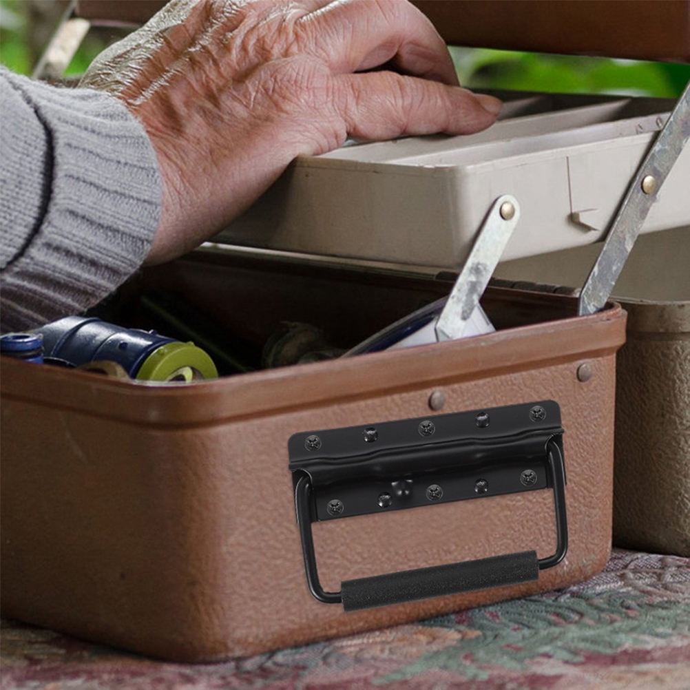 4Pcs Metal Handle Box Handle Chest Handle Case Handle Heavy Duty Mount ...