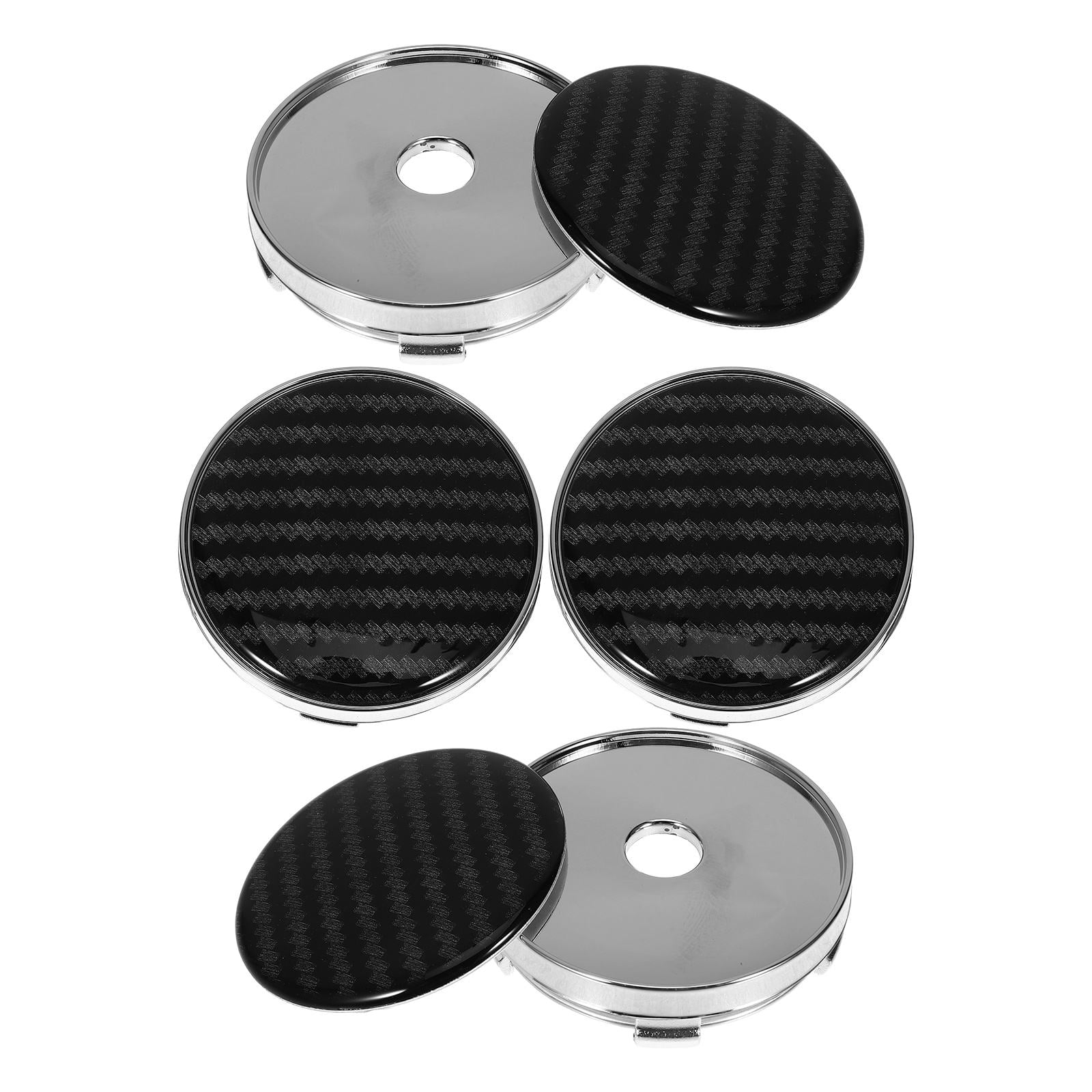 HOMEMAXS 4Pcs Wheel Center Caps Car Modification Wheel Hub Caps Car Rim ...