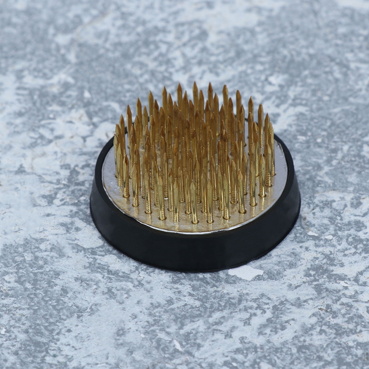 HOMEMAXS 4cm Copper Needle Flower Arrangement Round Flower Arrangement ...