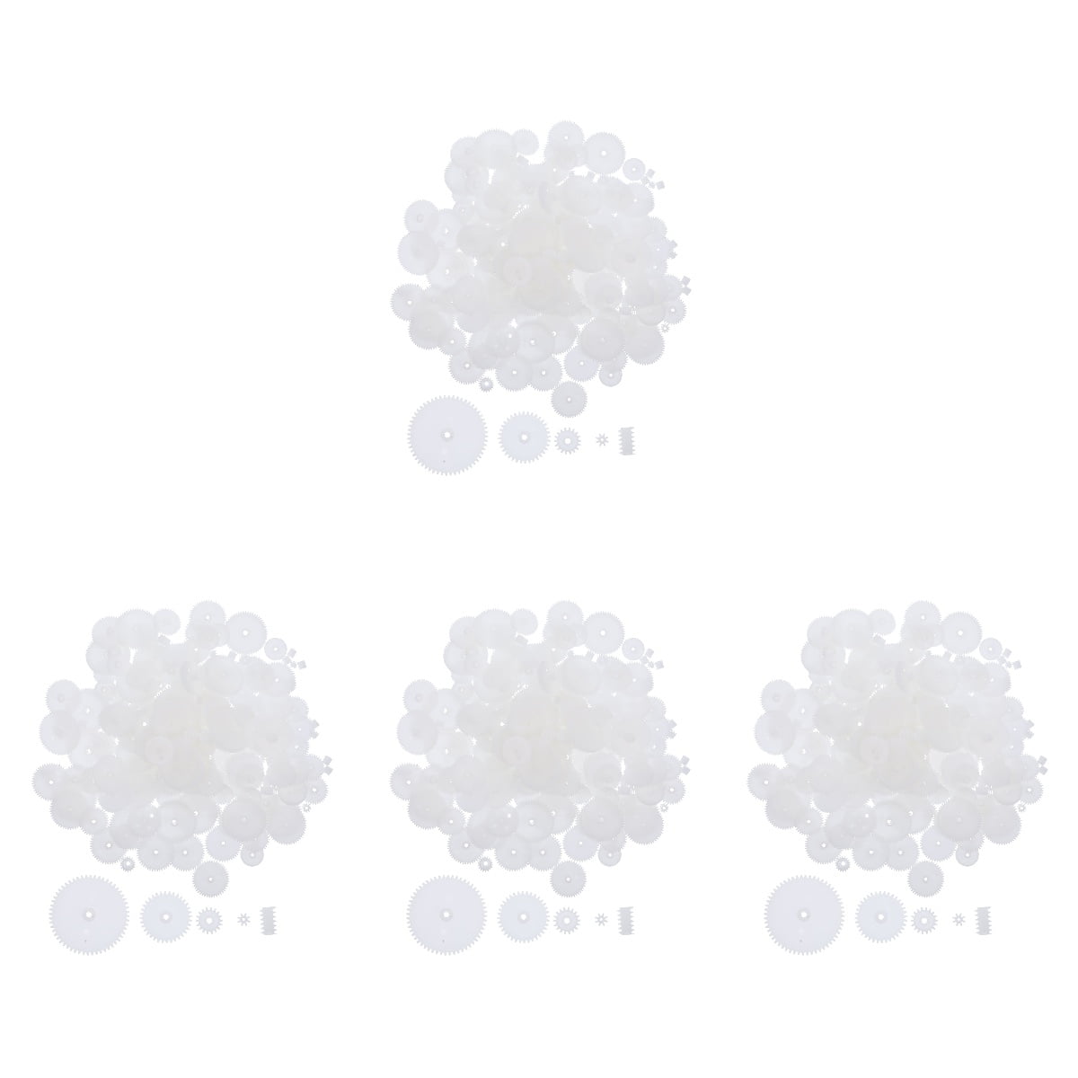 HOMEMAXS 4pcs 1 Bag of Kids Toy Robot Gears Handicraft Assembly Gears ...