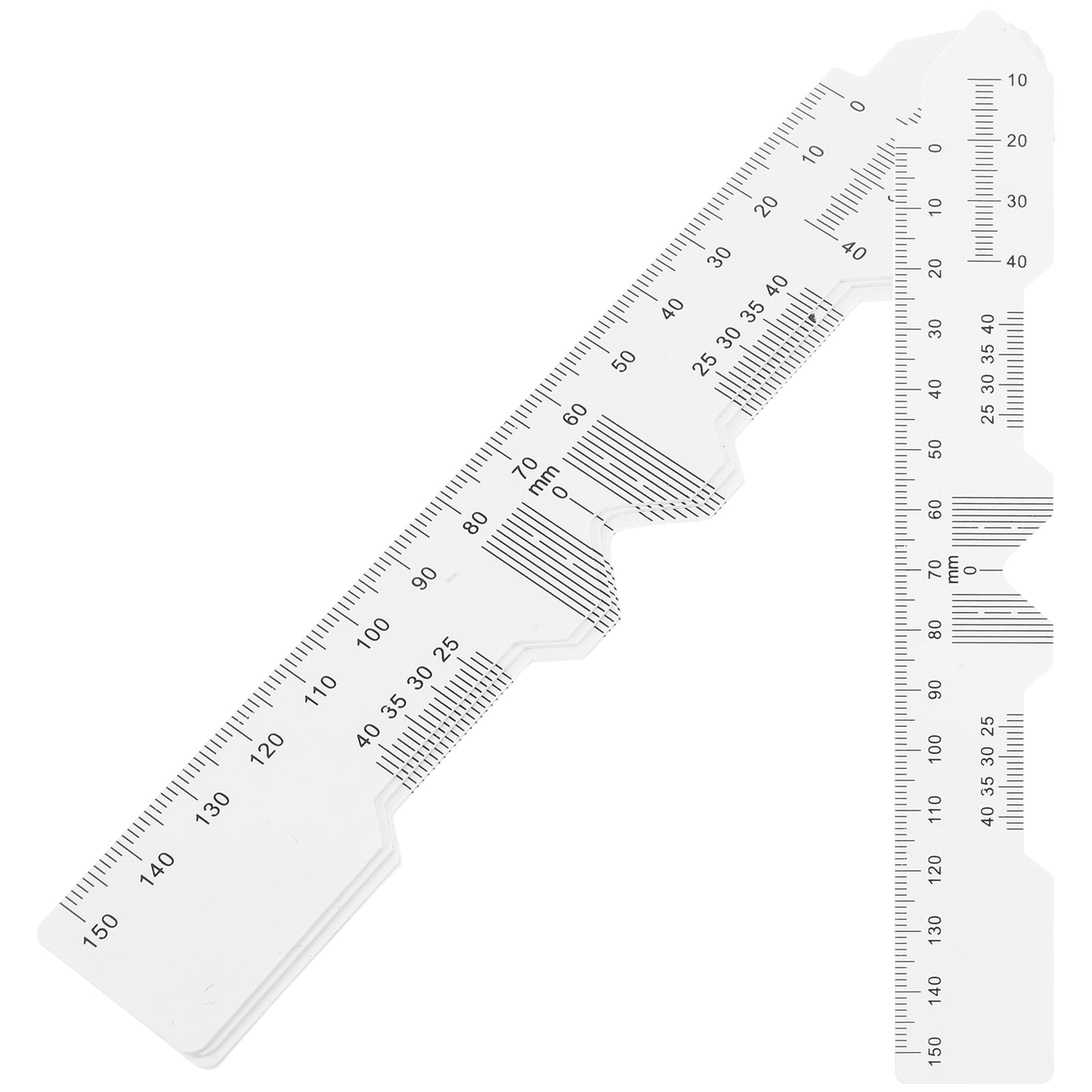 HOMEMAXS 4pcs Accurate Optical Pd Ruler For Eyeglasses Optical Pupil ...