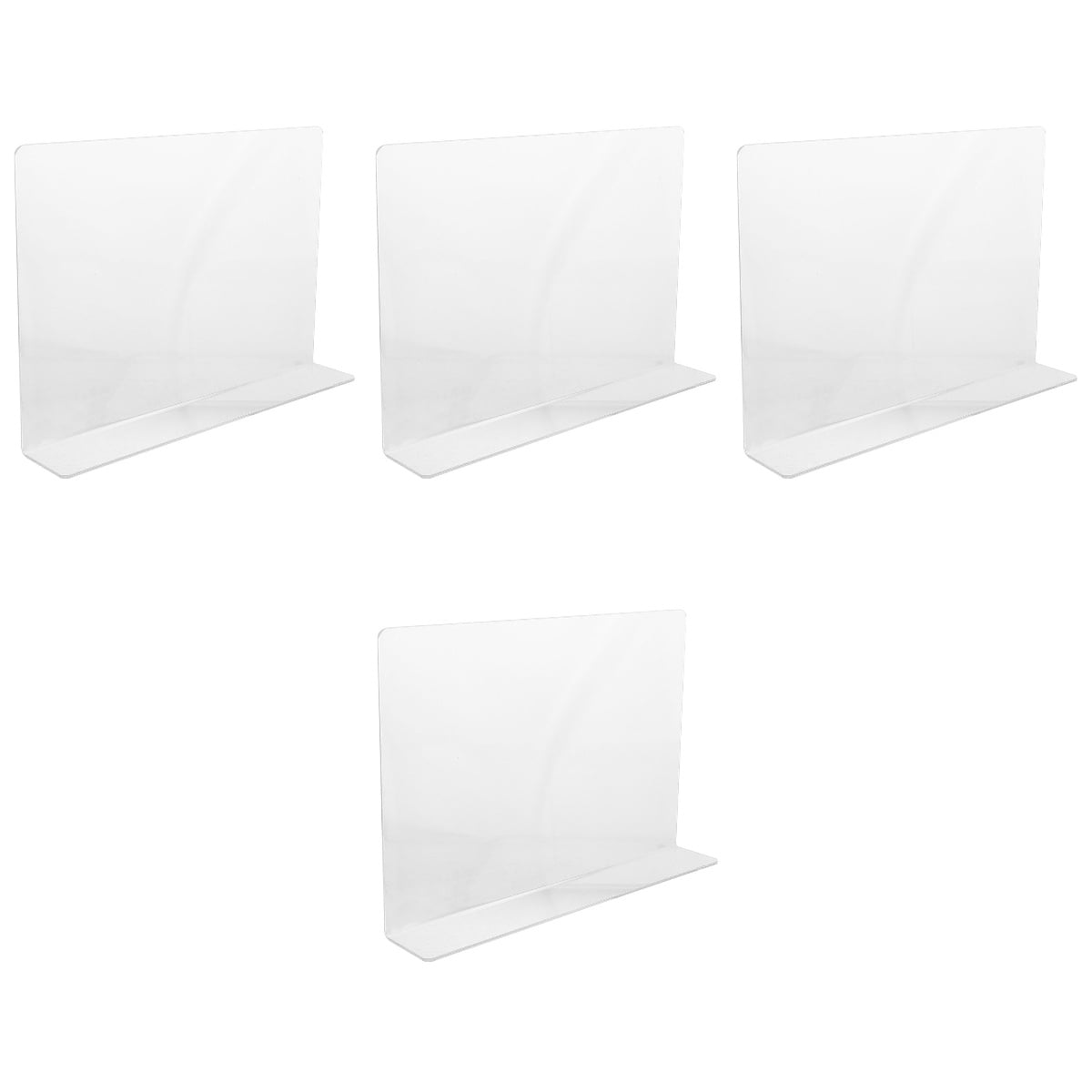 HOMEMAXS 4pcs Acrylic Sink Splash Guard Anti-splashing Guard Sinks ...