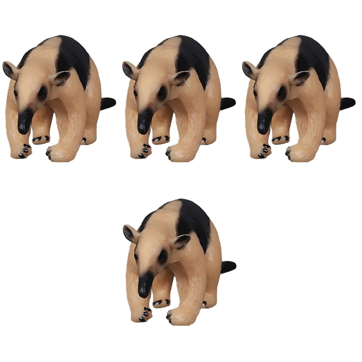 HOMEMAXS 4pcs Anteater Cognitive Model Exquisite Anteater Statue ...