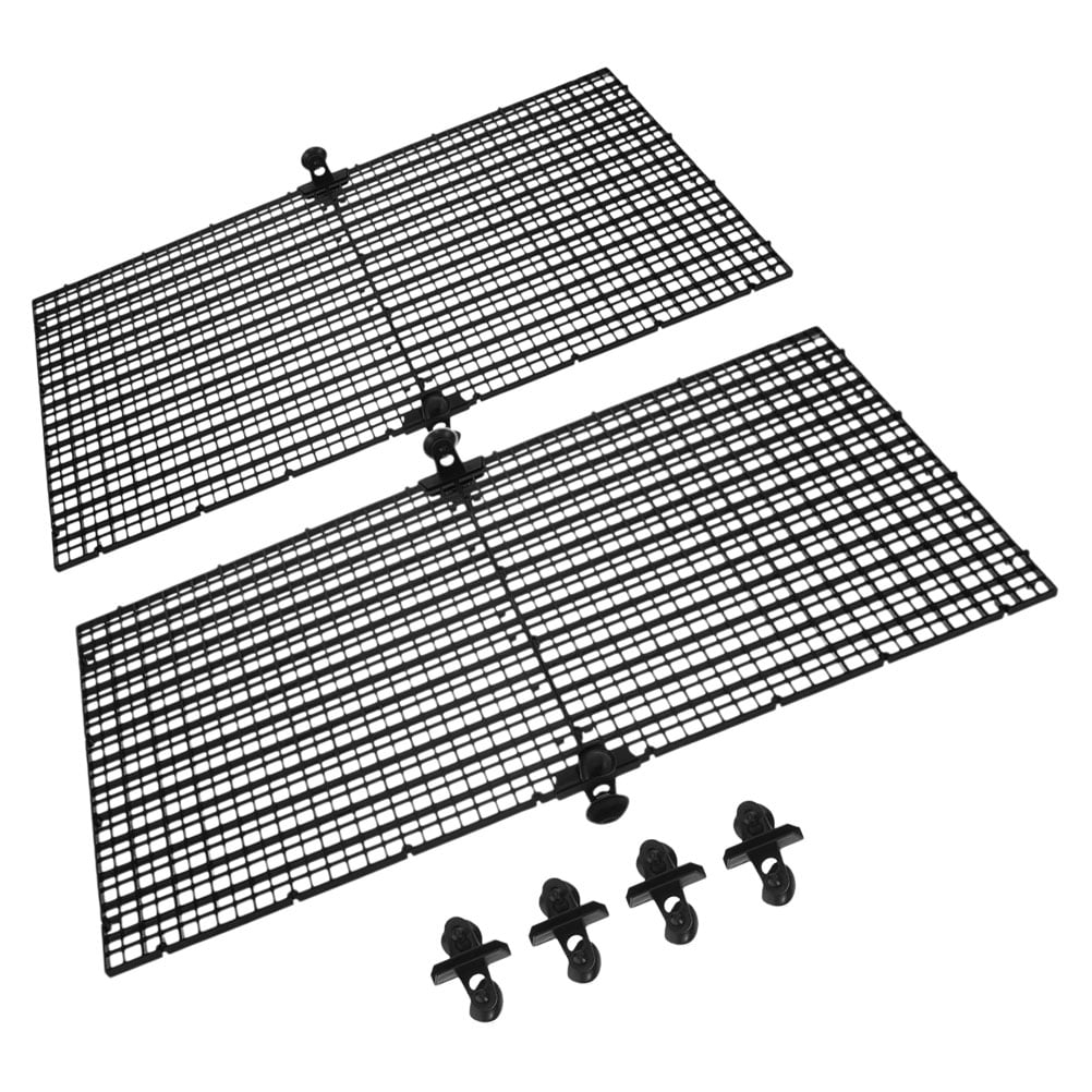 HOMEMAXS 4pcs Aquarium Divider Board Plastic Grid Fish Tank Covering ...