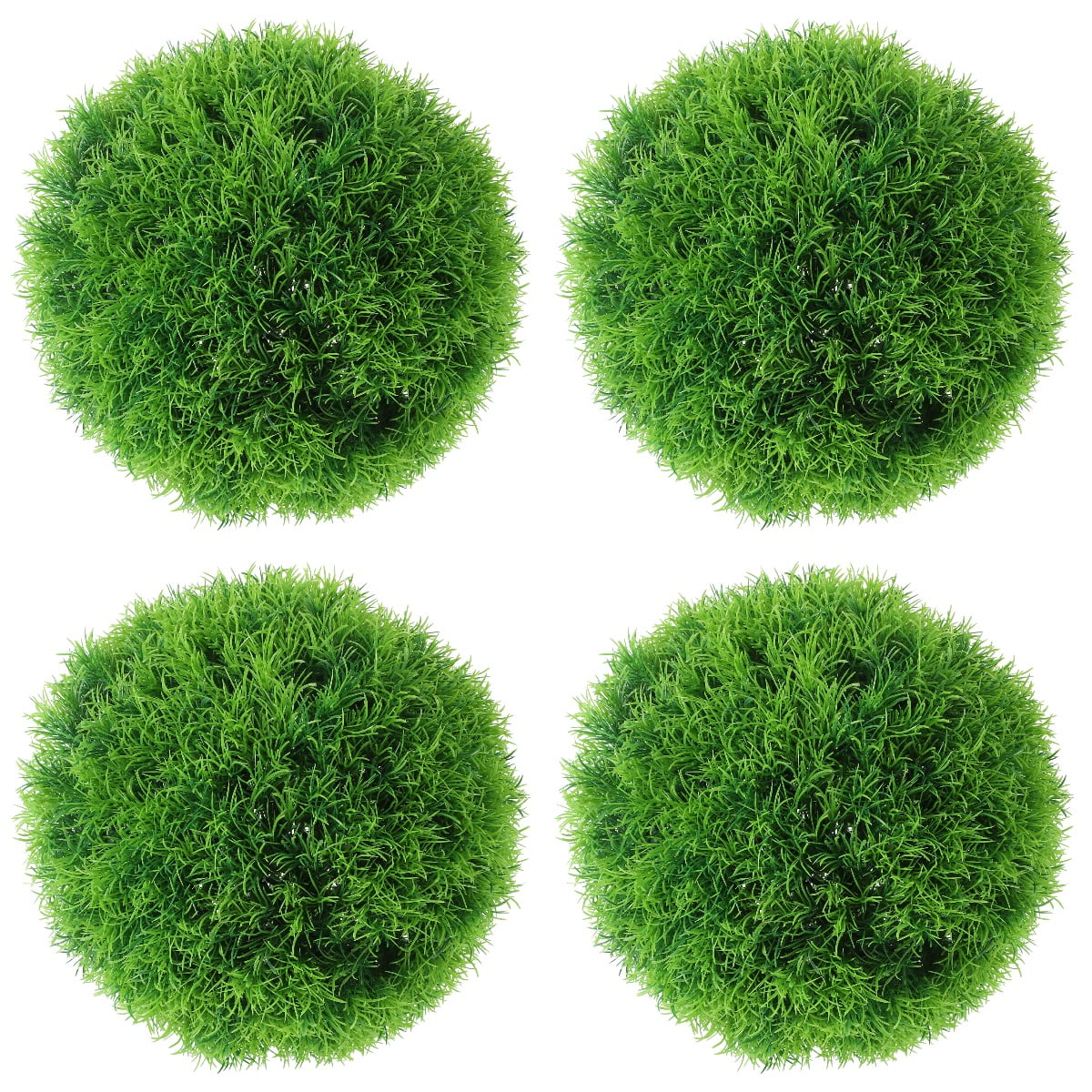 HOMEMAXS 4pcs Artificial Topiary Ball Garden Hanging Plant Ball ...